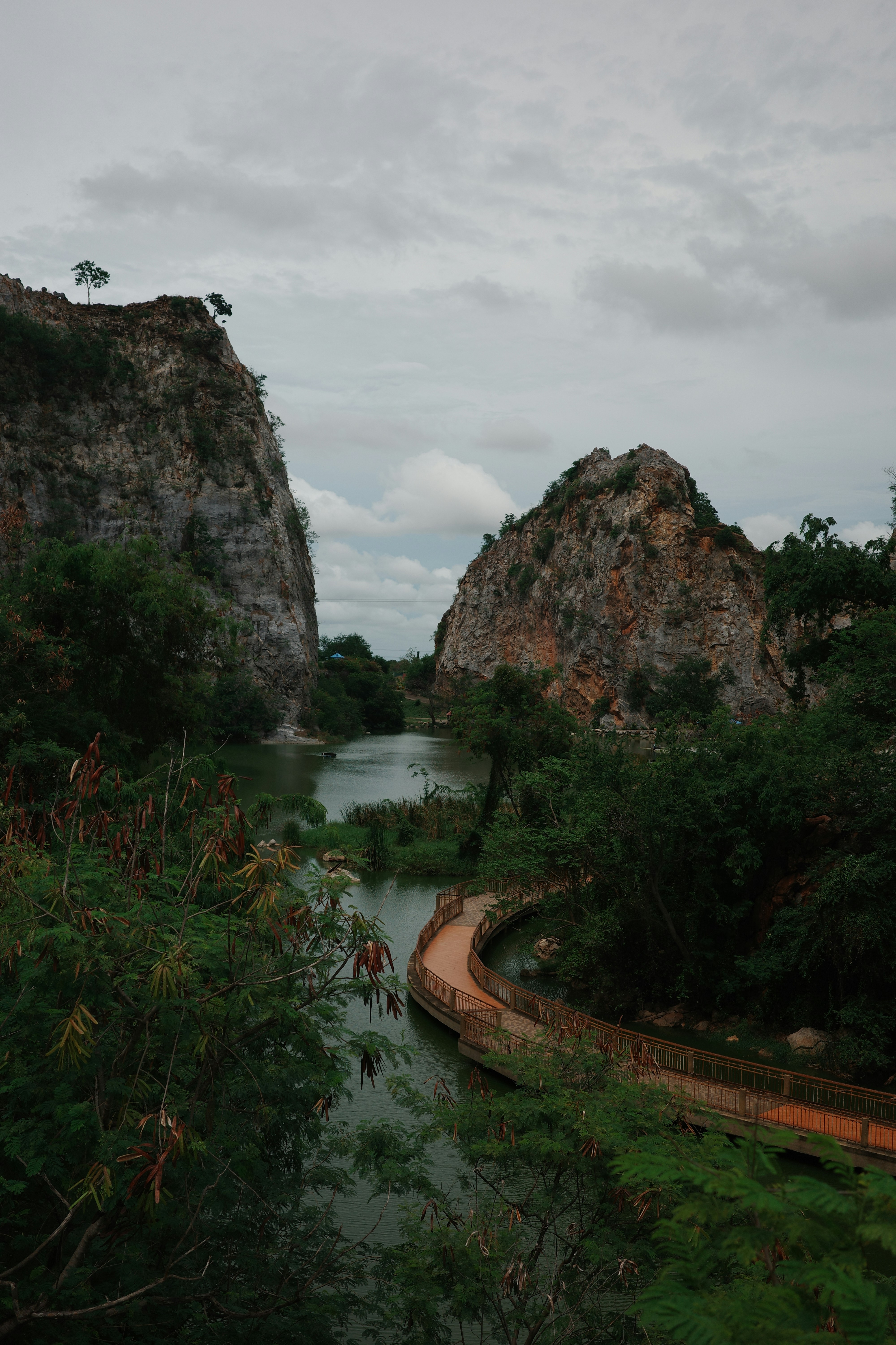 Serene Pathways Through Nature's Embrace