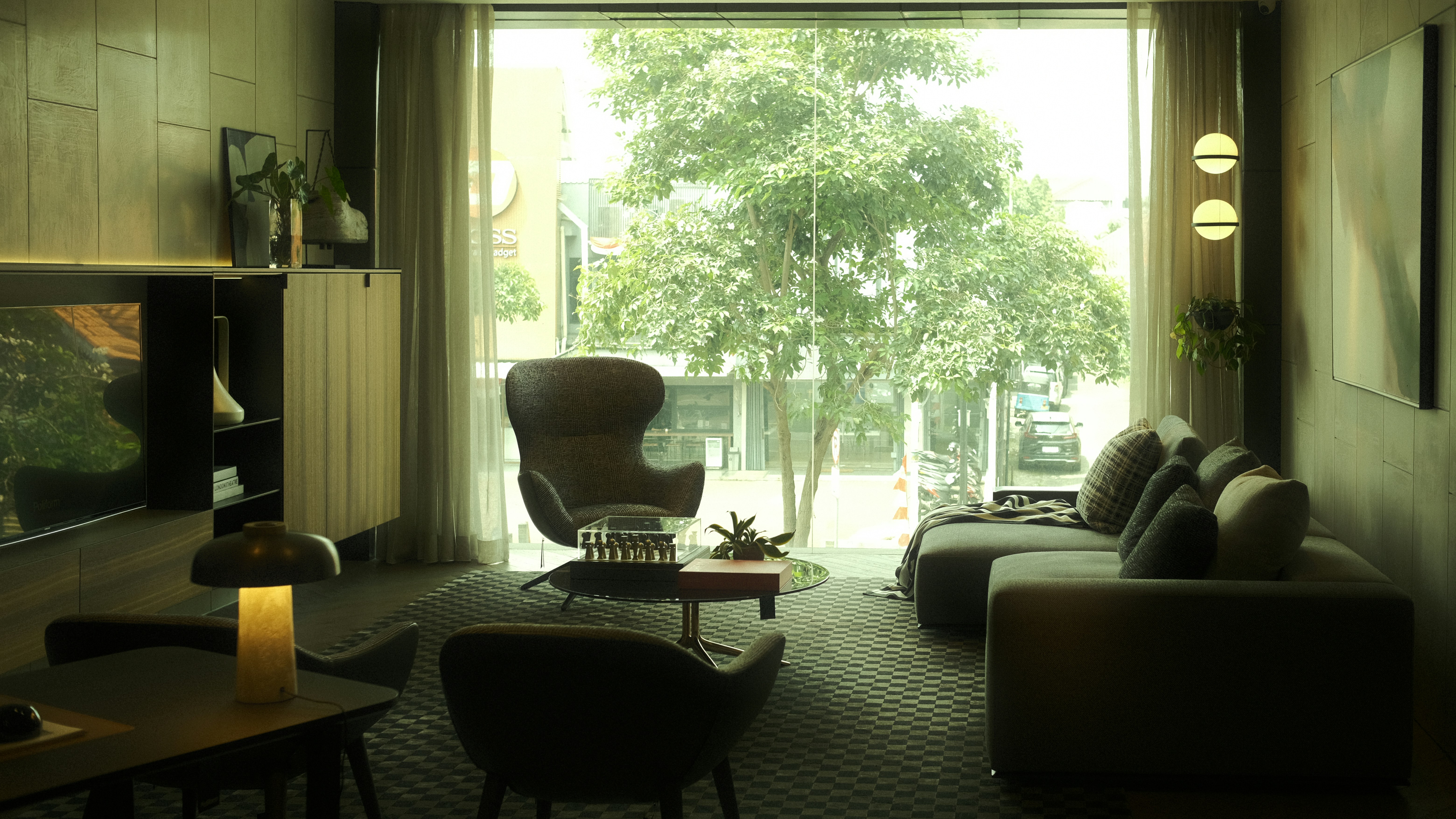 Urban Serenity: A Modern Living Space