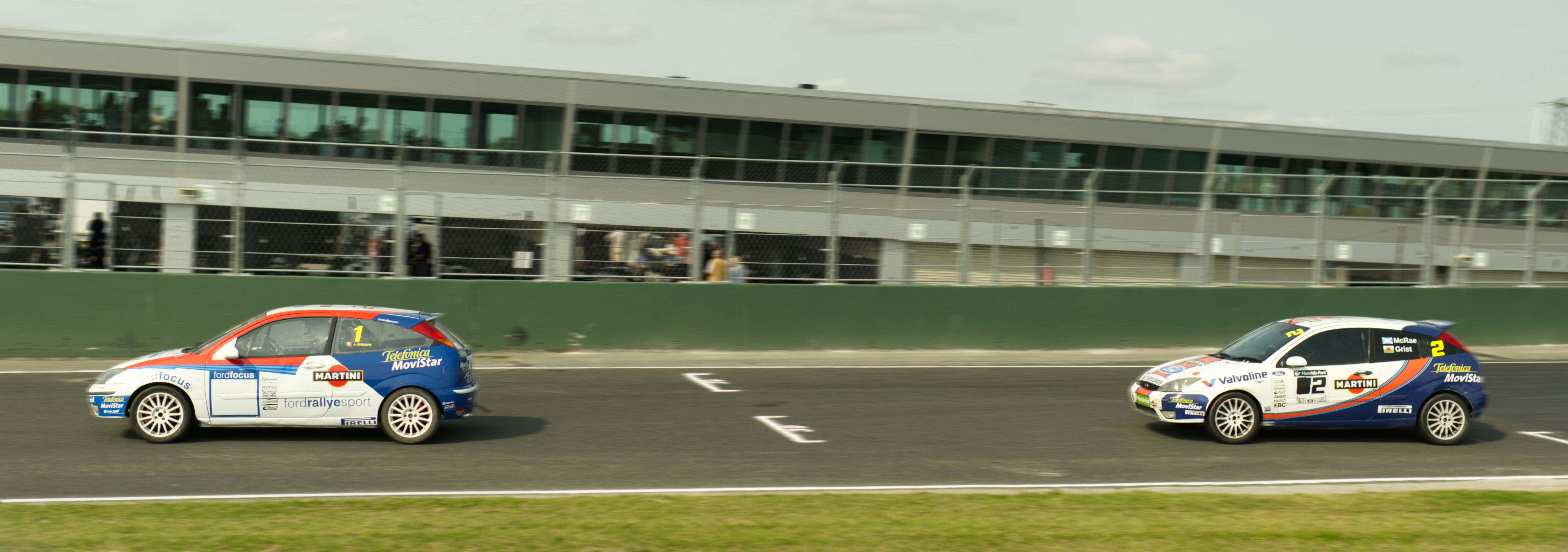 Racing Rivals: A Duel on the Track