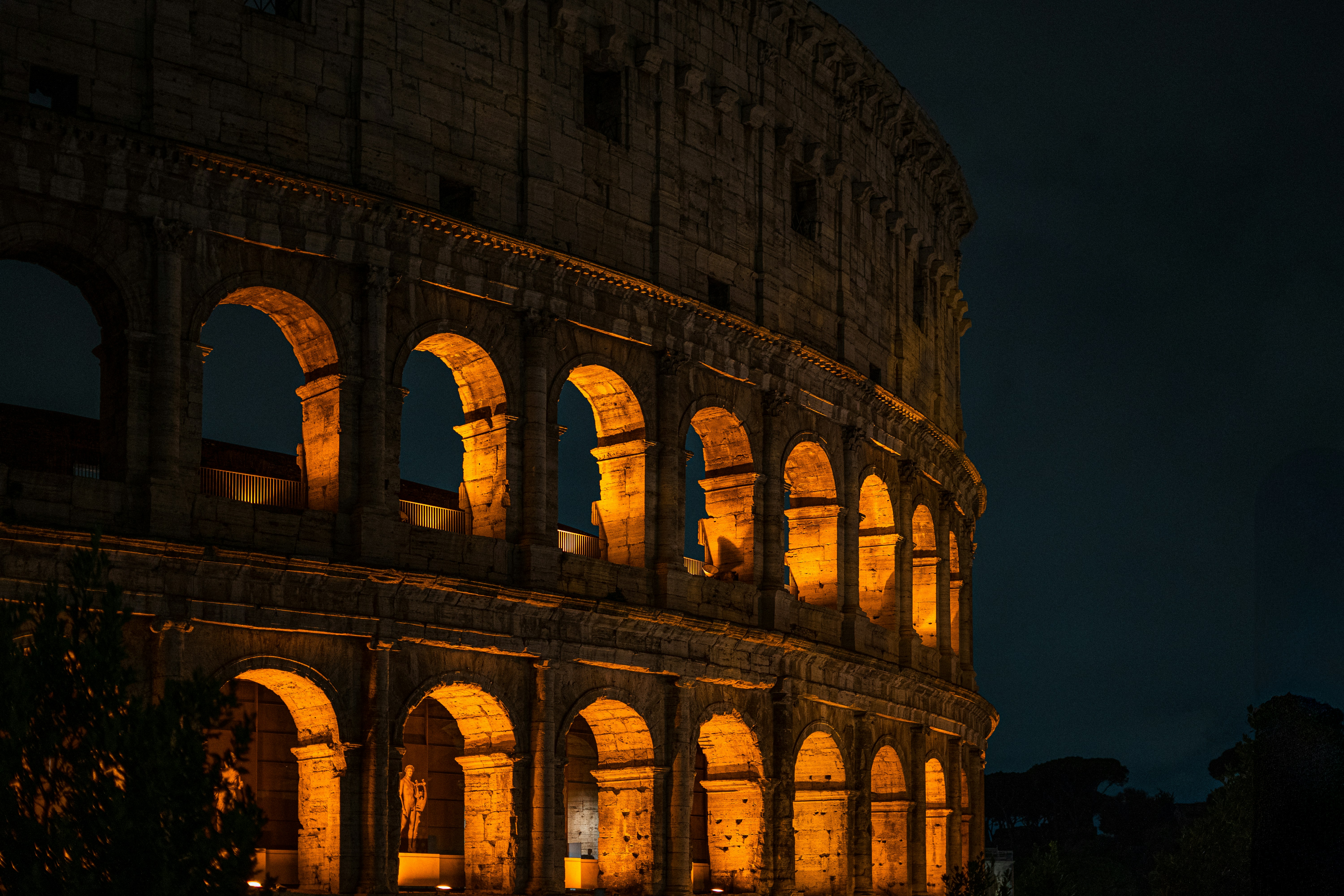 Illuminated Echoes of Ancient Rome