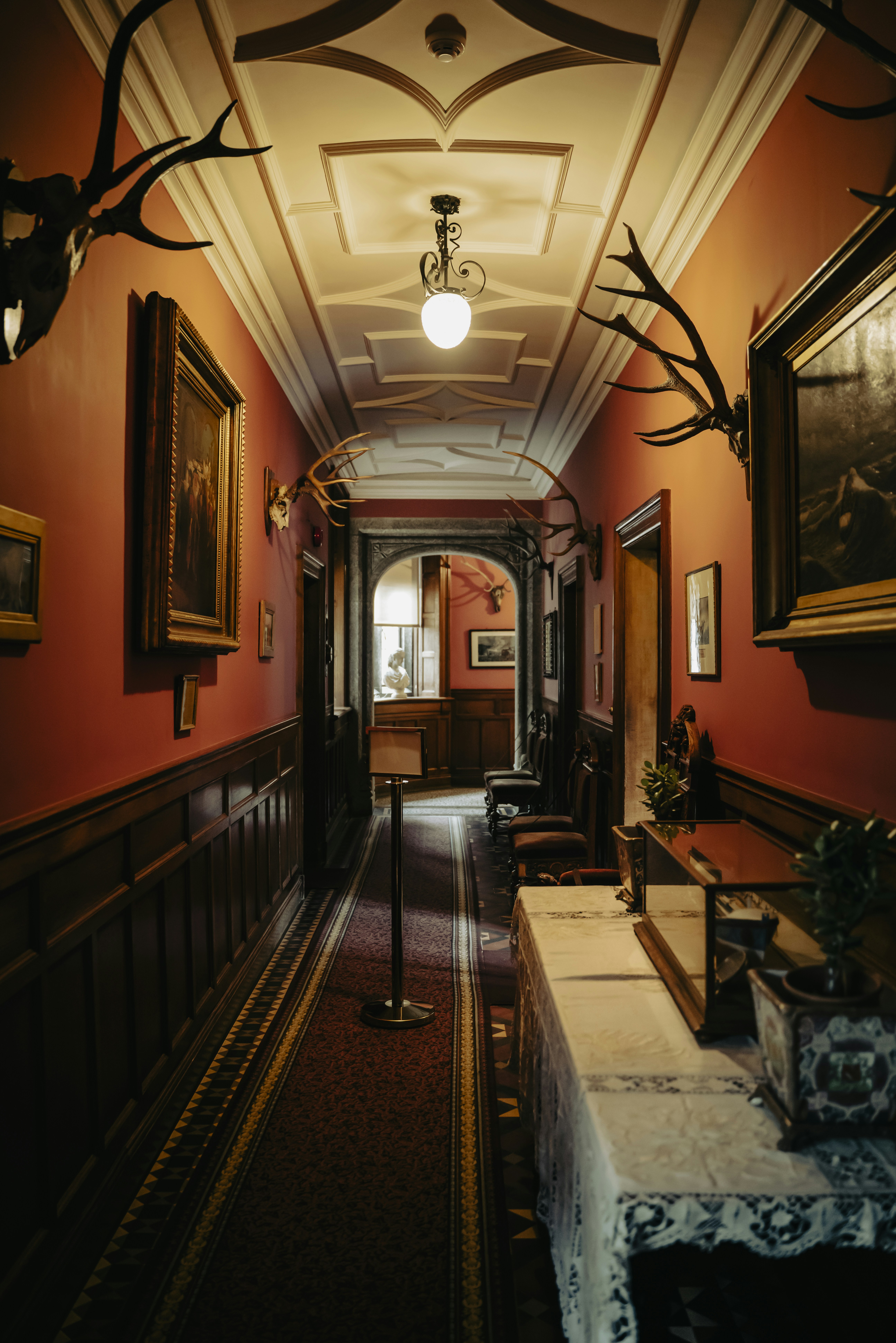 Echoes of Elegance in a Timeless Corridor