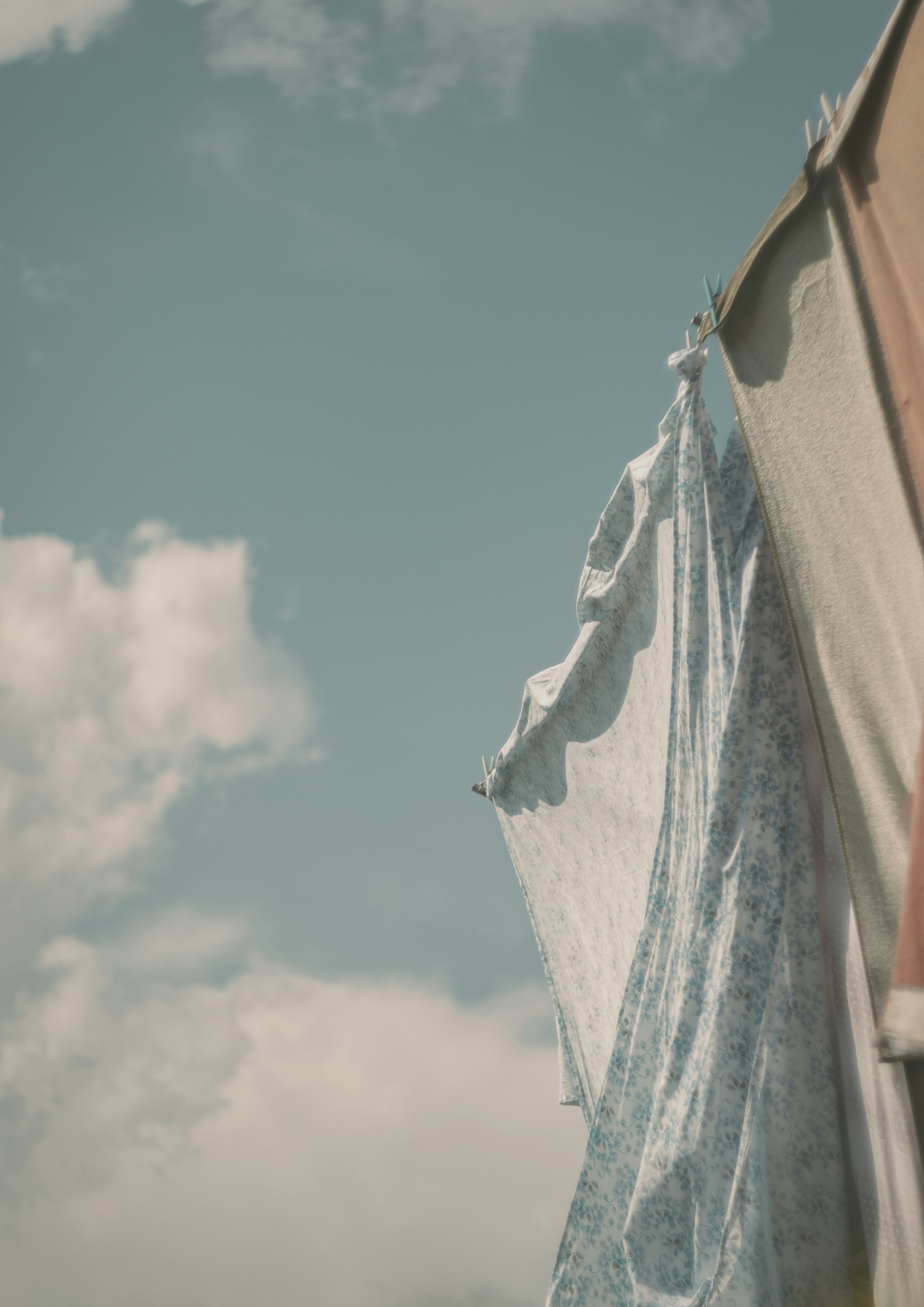 Whispers of the Breeze: Laundry Day Serenity