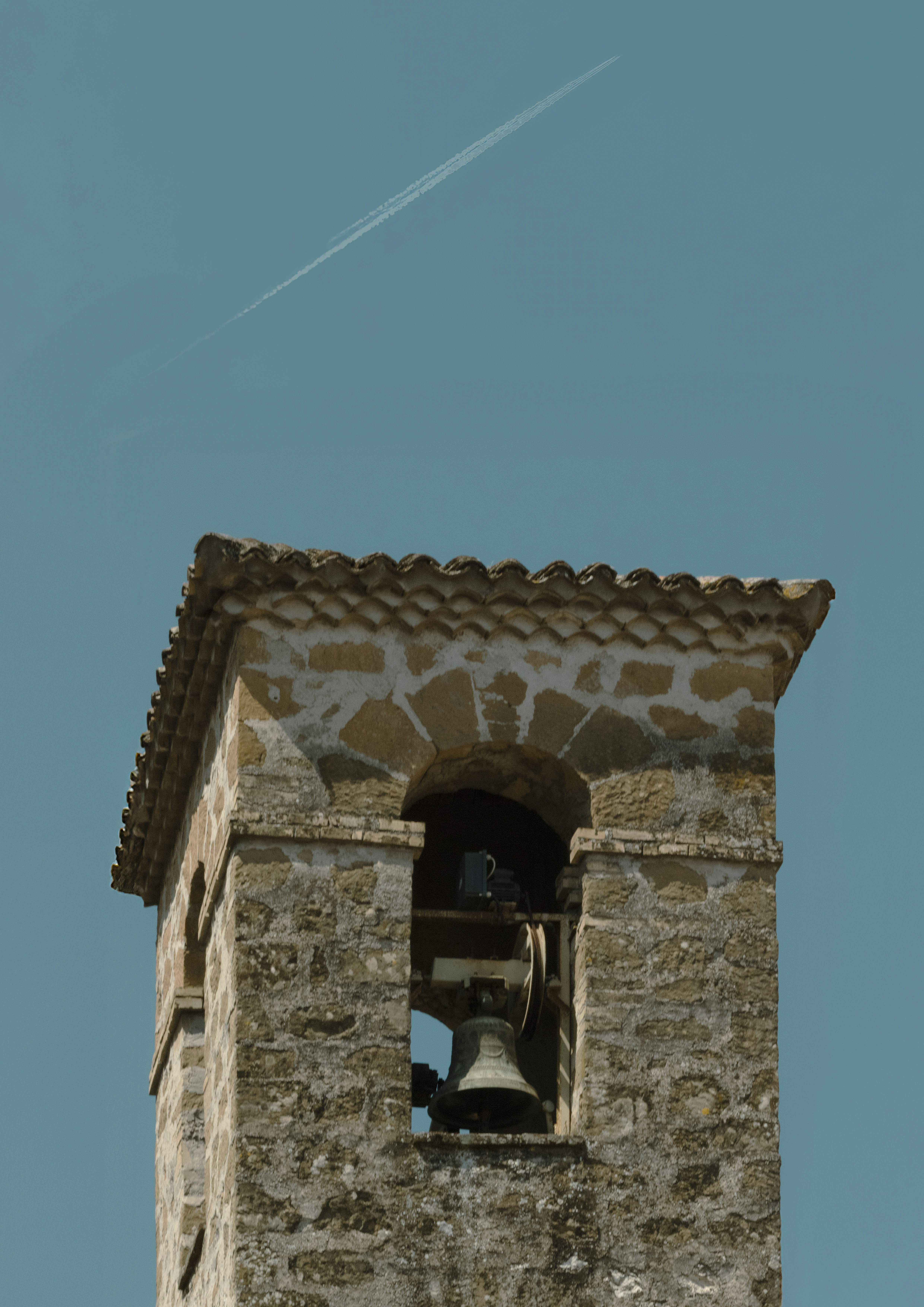 Echoes of Time: The Bell Tower's Silent Watch
