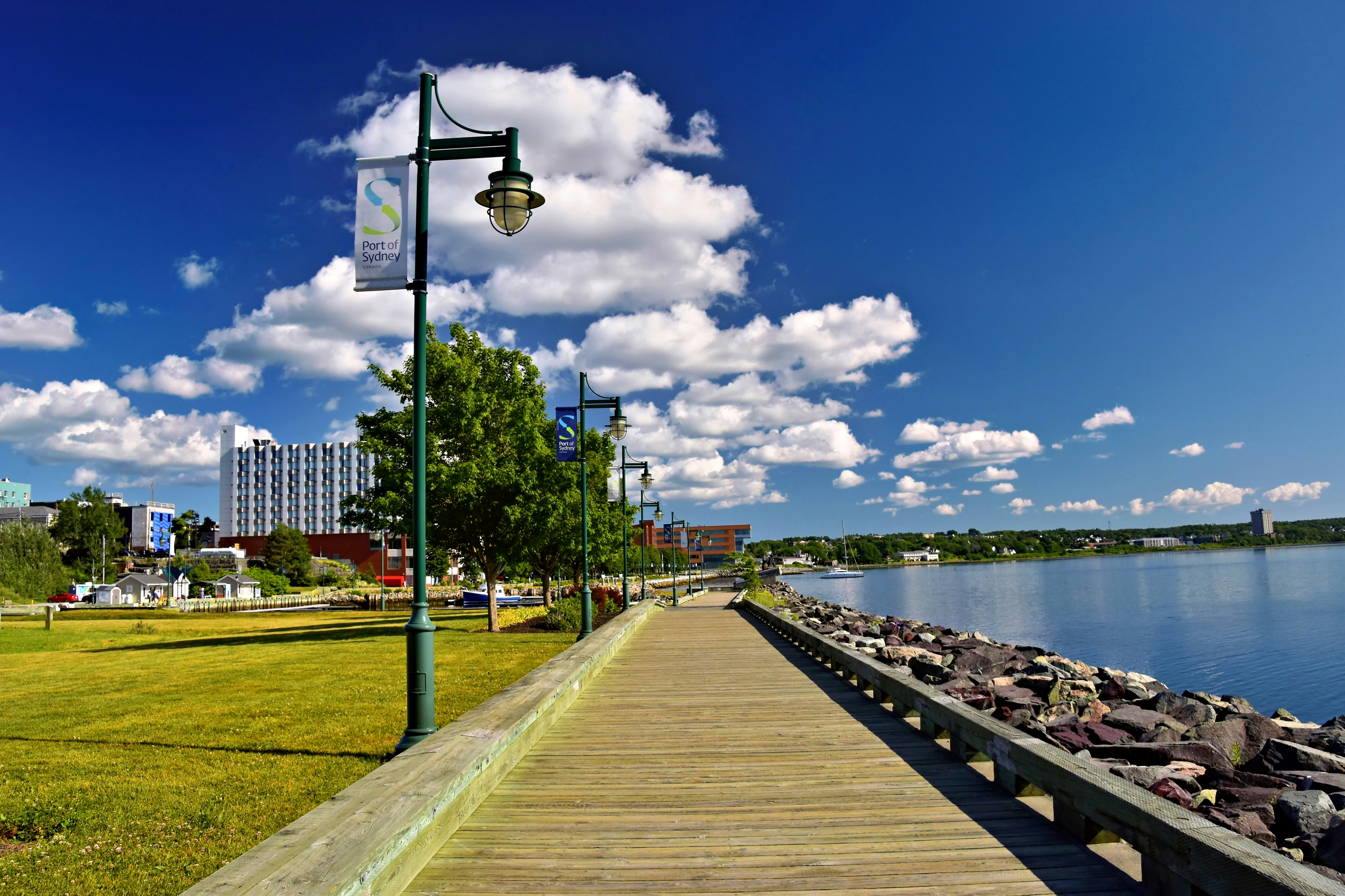 Serenity Along the Waterside Promenade