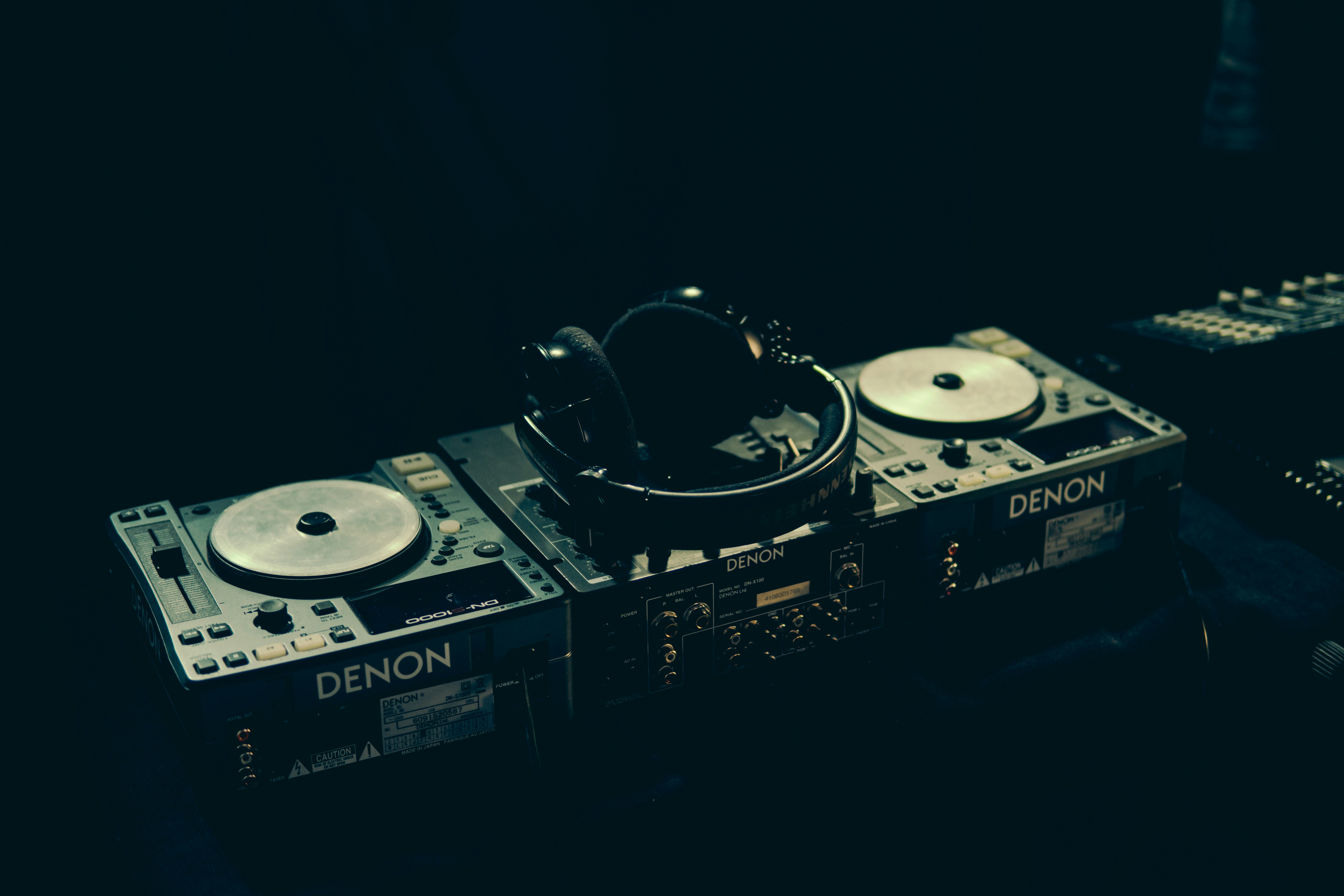 Echoes of Rhythm: The DJ's Console