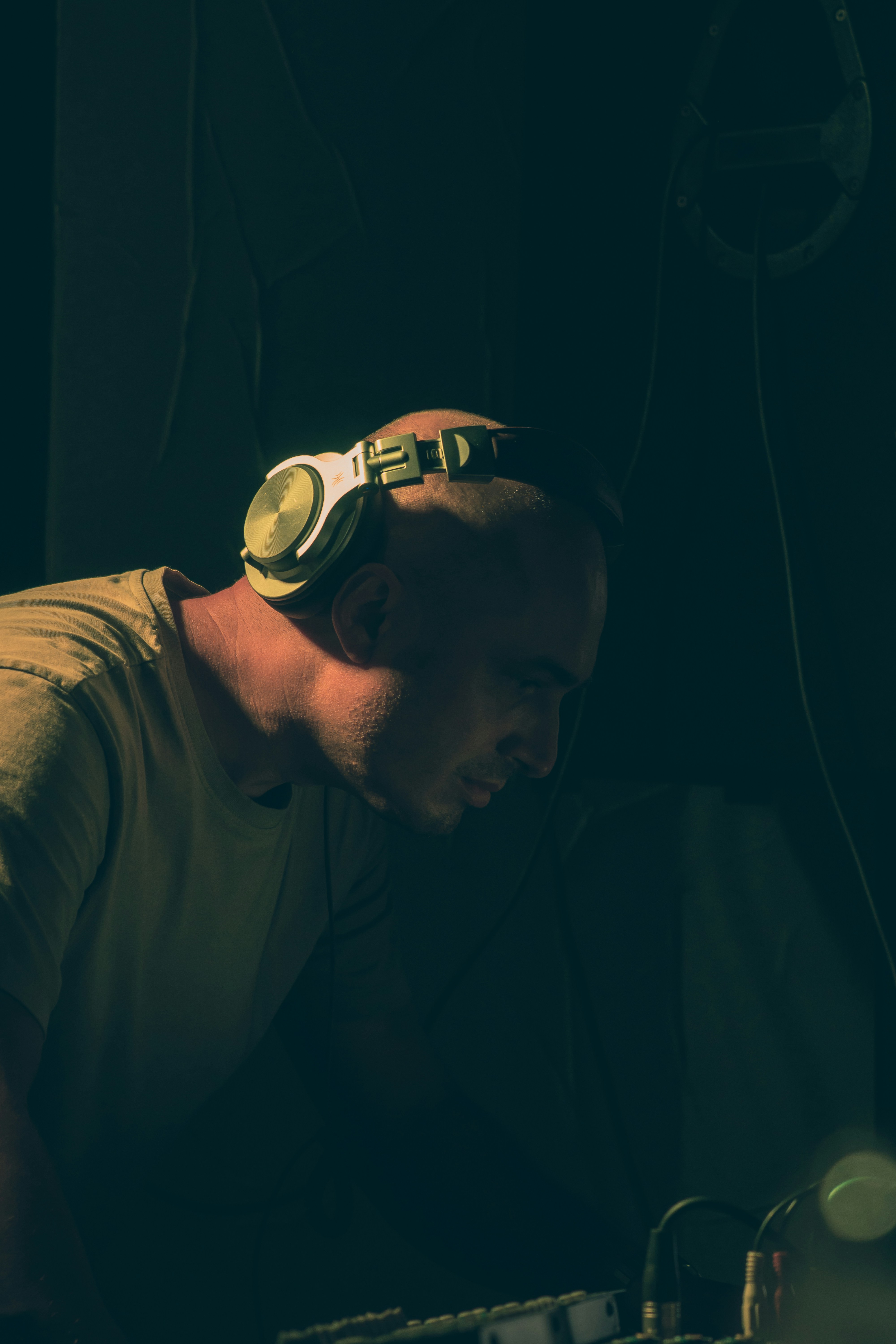 The Pulse of Sound: A DJ in Action