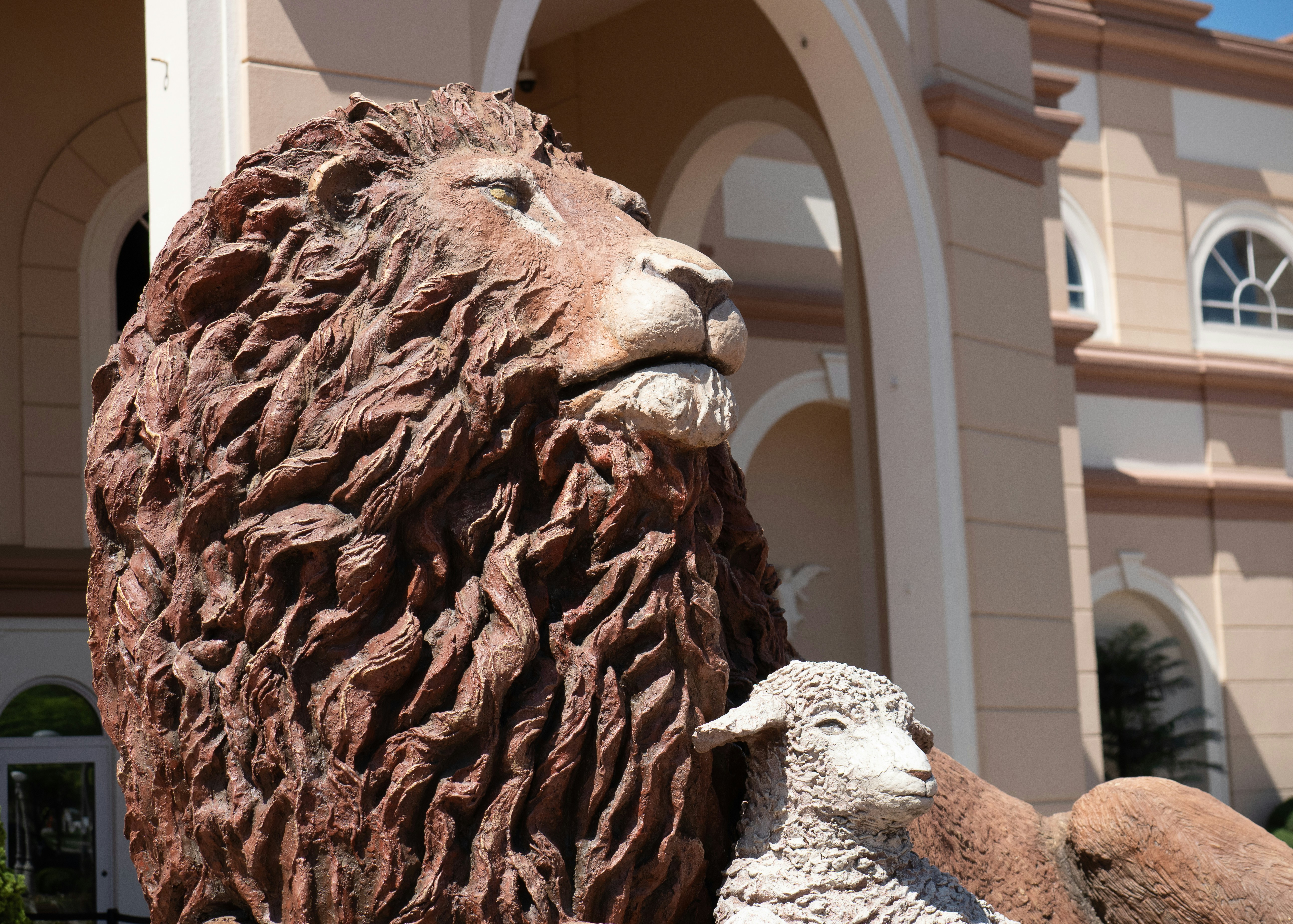Majestic Guardian: The Statues Guarding the Architectural Facade