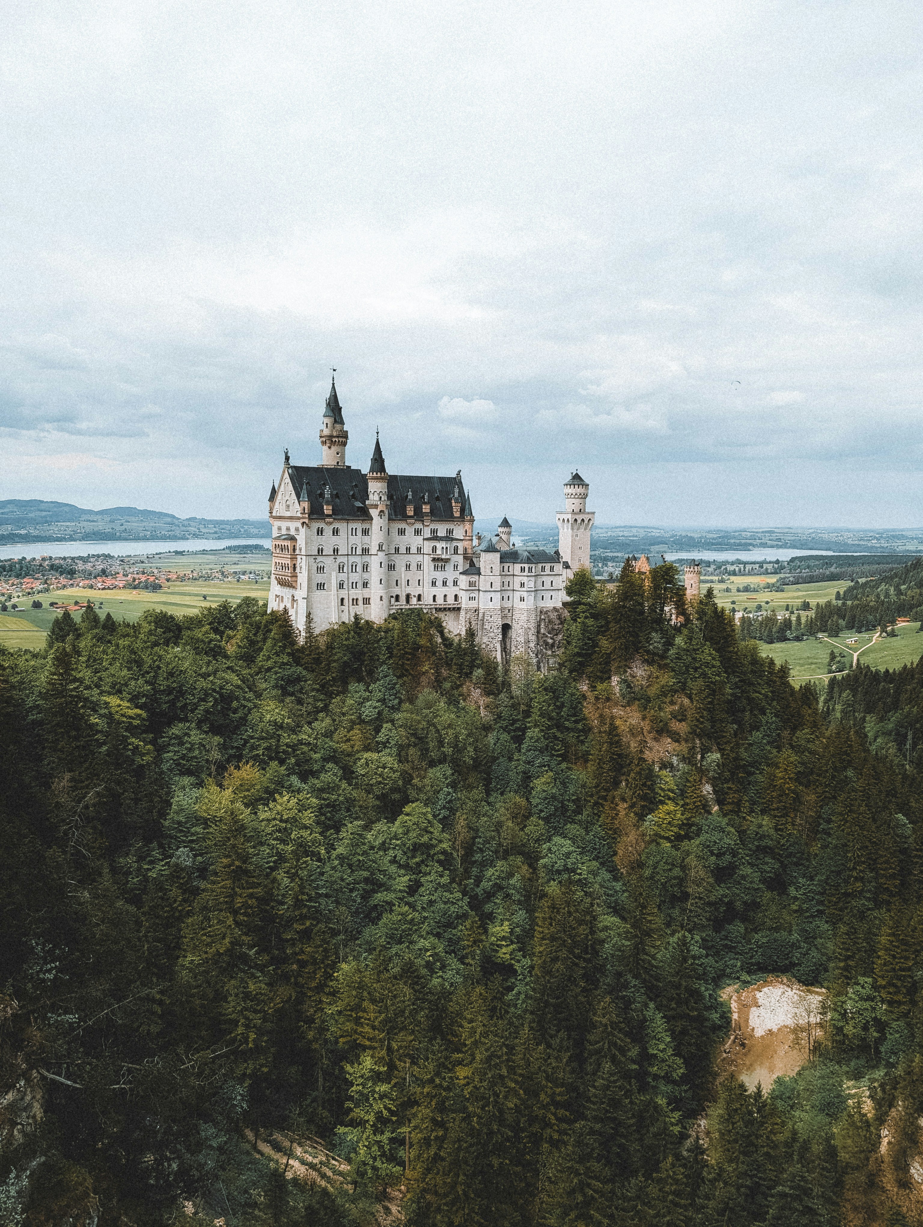 Neuschwanstein and Alpsee Vista