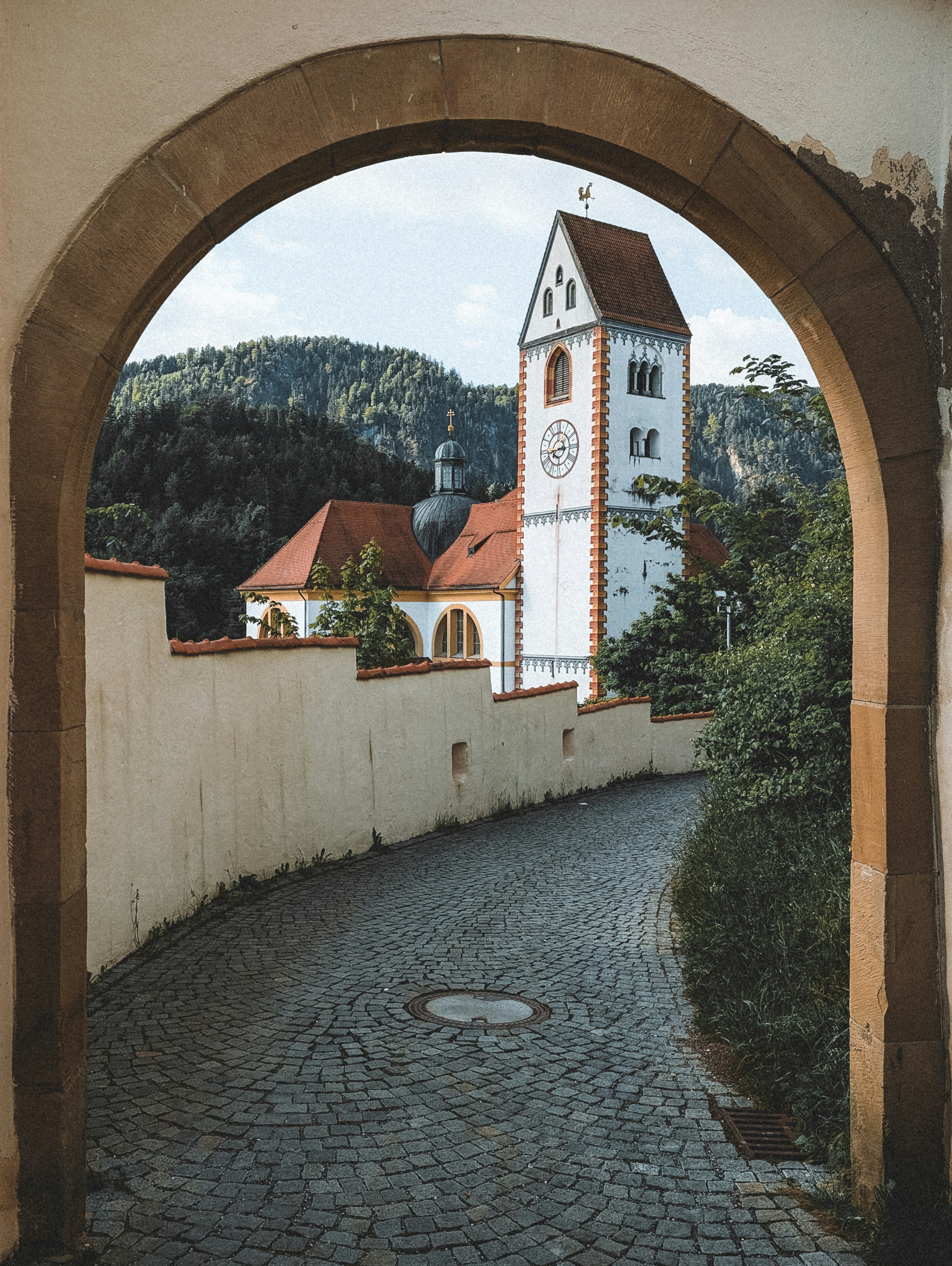 Through the Archway: A Journey to Tranquility