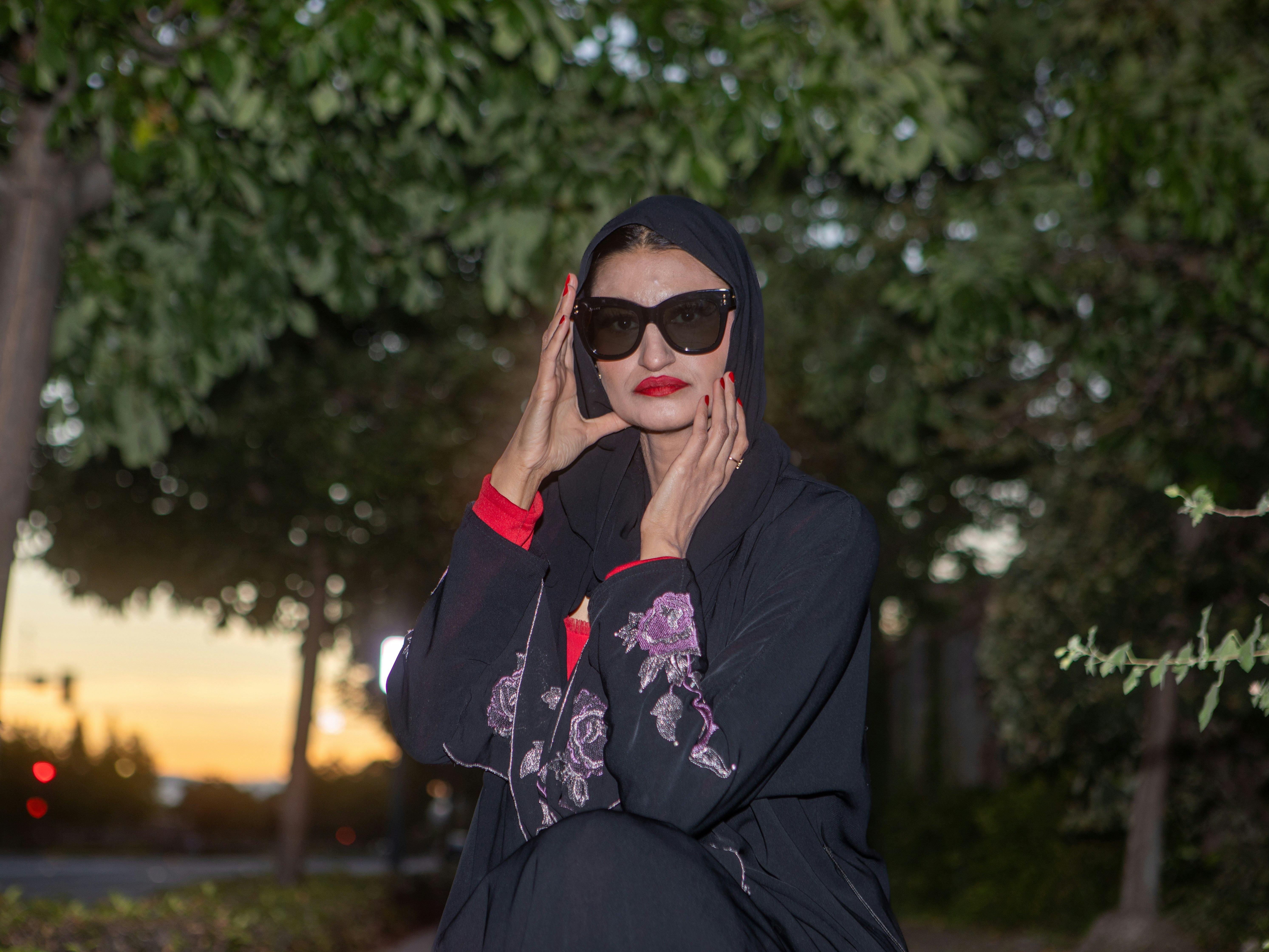 Elegance in Twilight: A Moment of Reflection