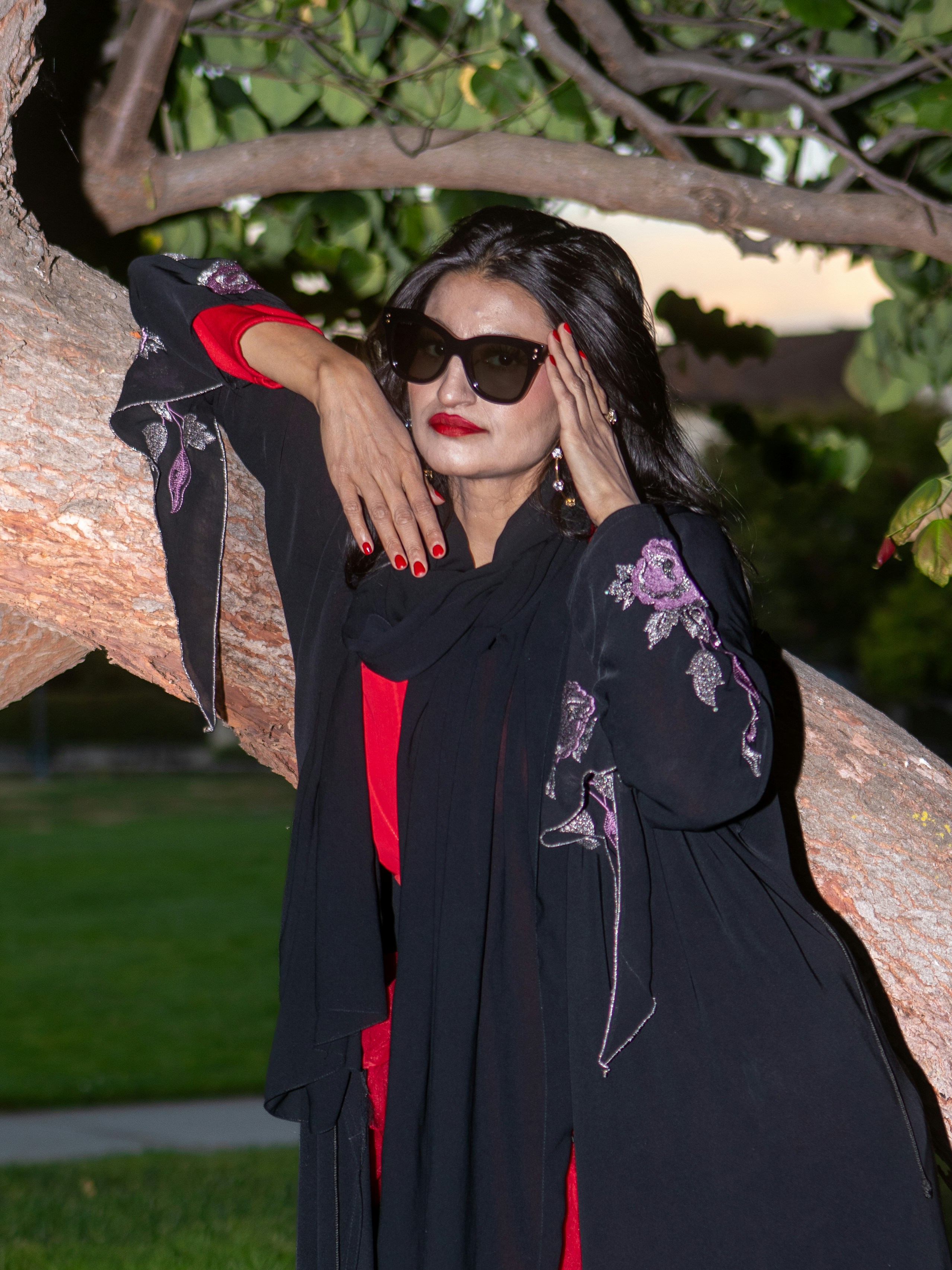 Elegance in the Embrace of Nature