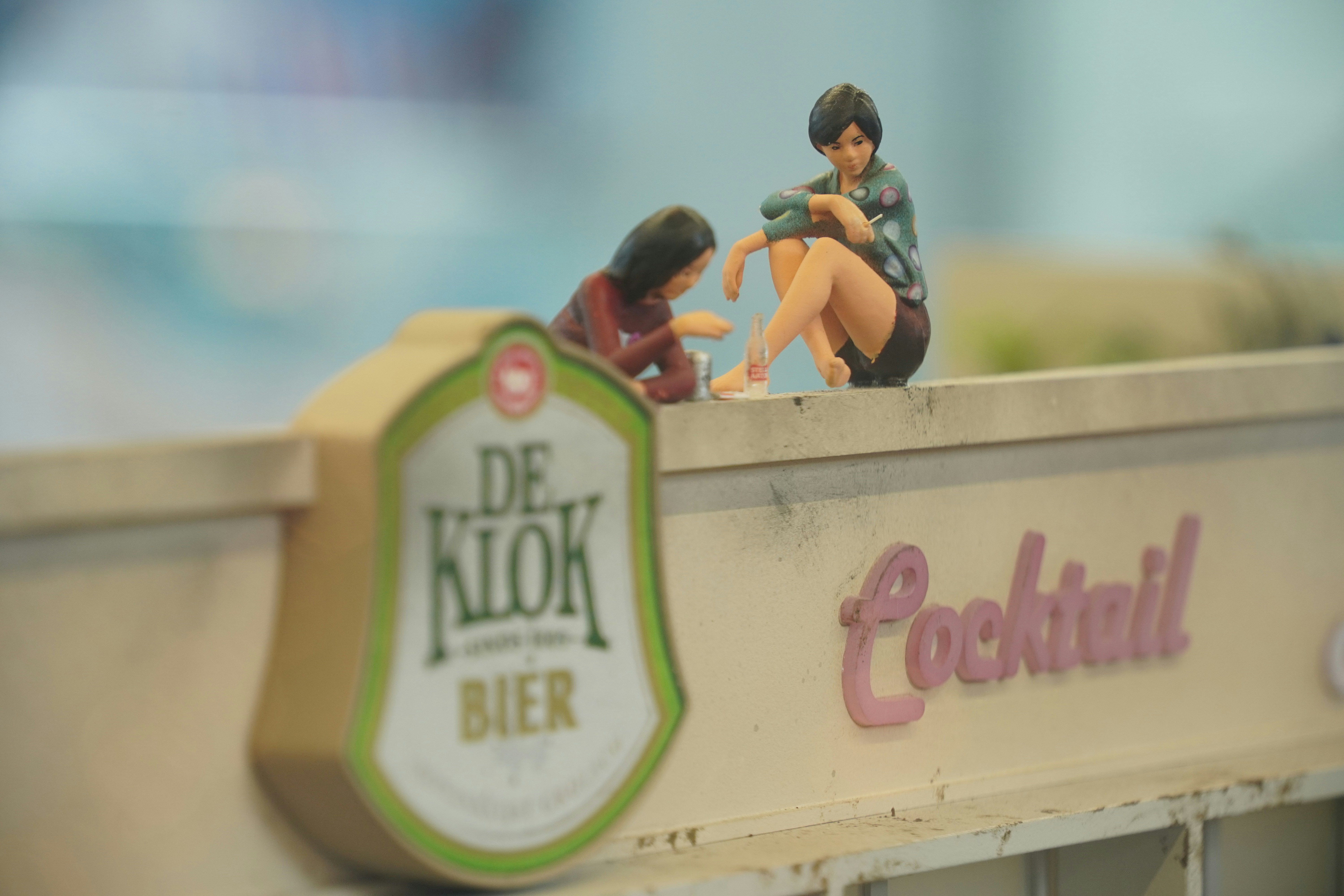 A Moment of Leisure on the Rooftop