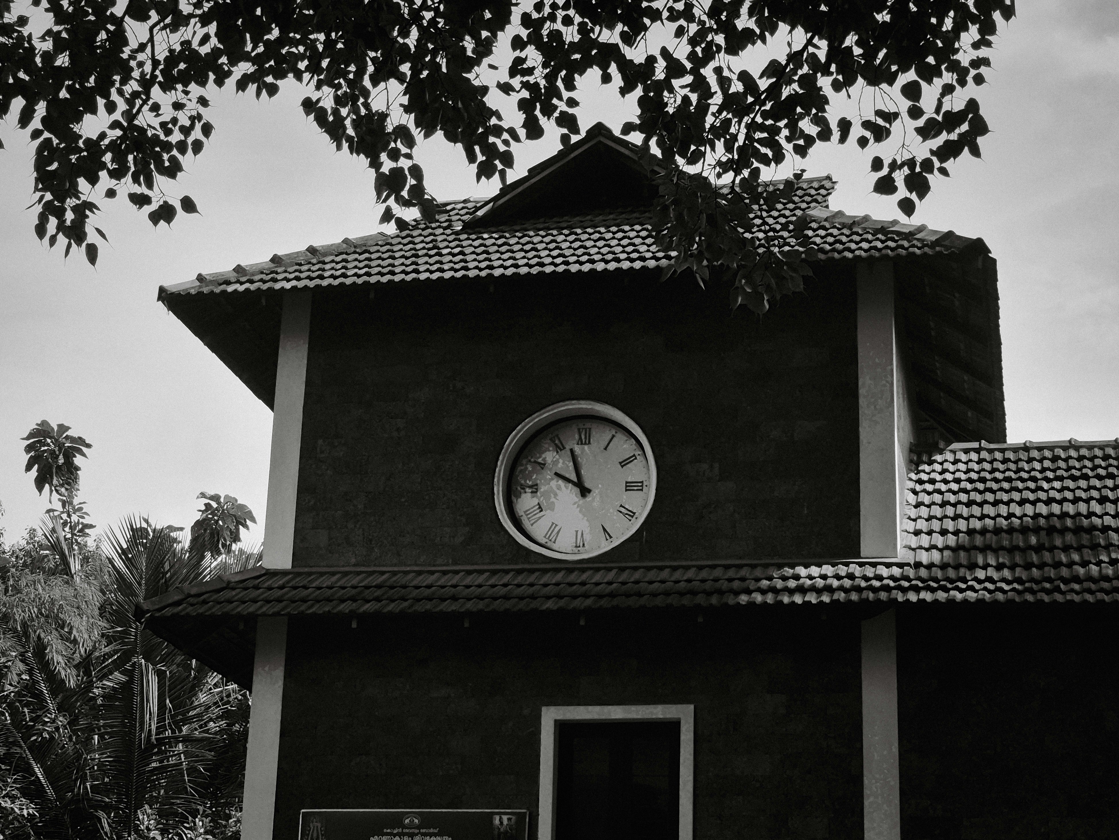 Timeless Echoes: The Clock Tower's Silent Watch