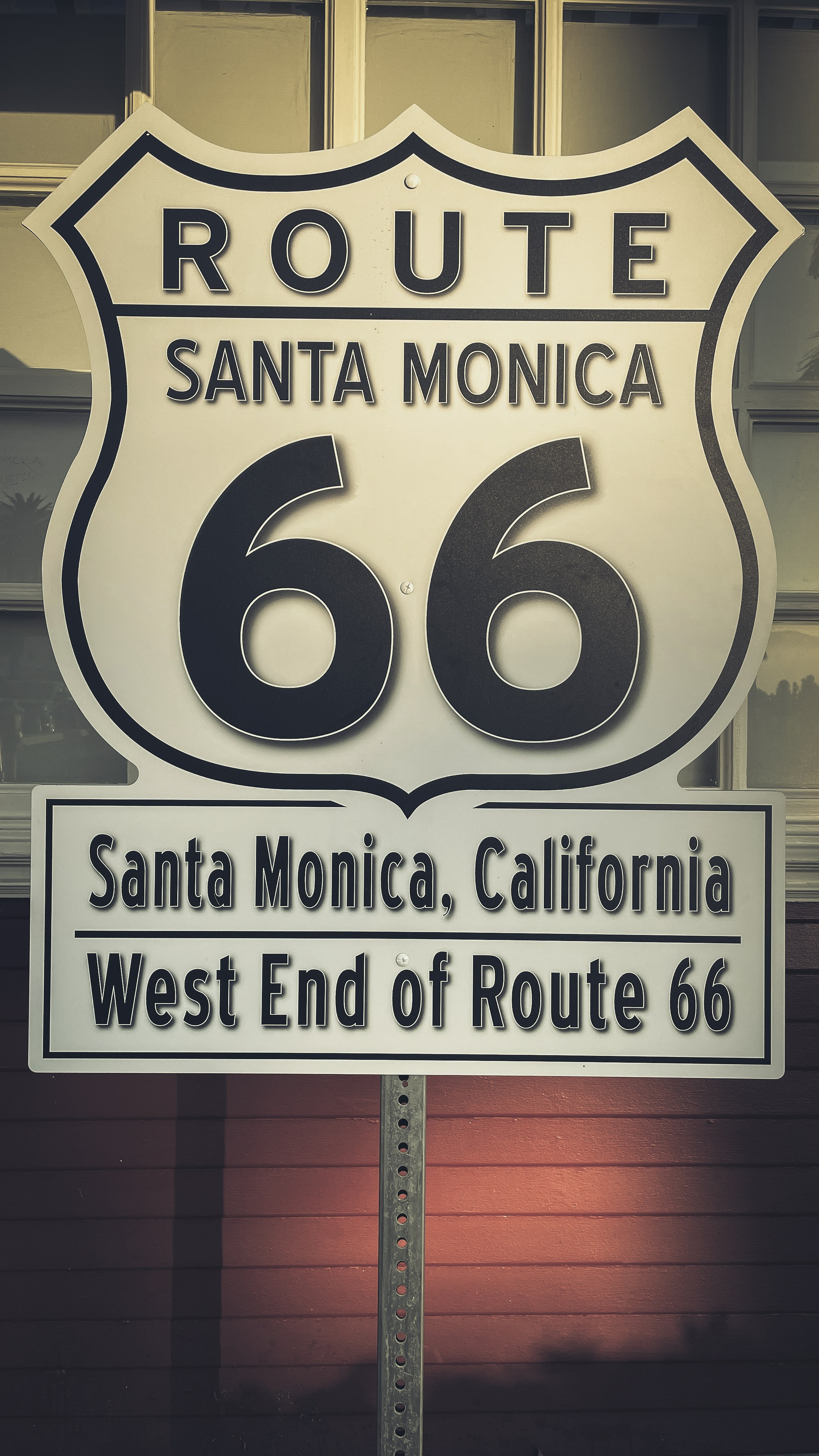 The Final Stop: Route 66's Santa Monica Signage