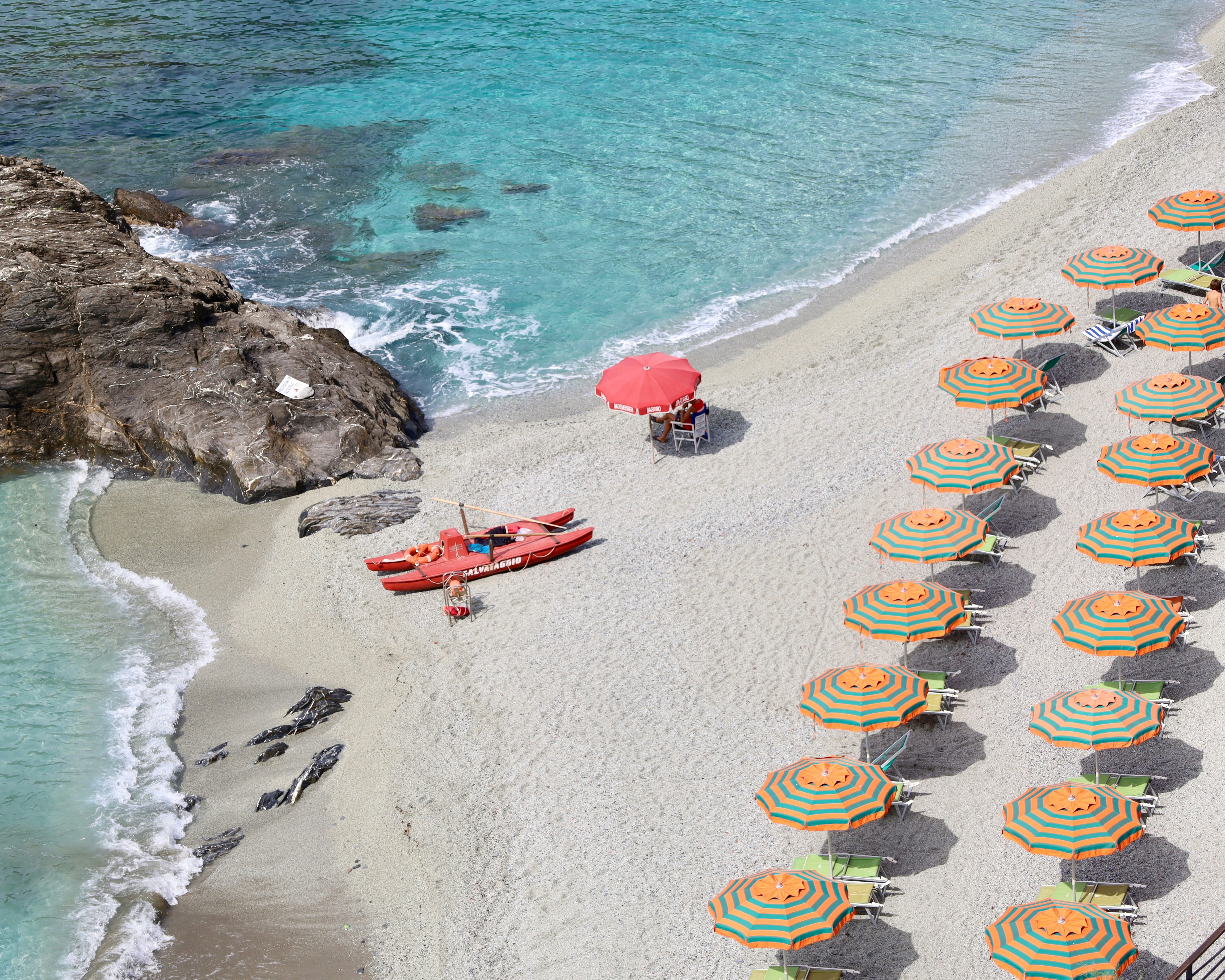 Vibrant Coastal Retreat: A Day at the Beach