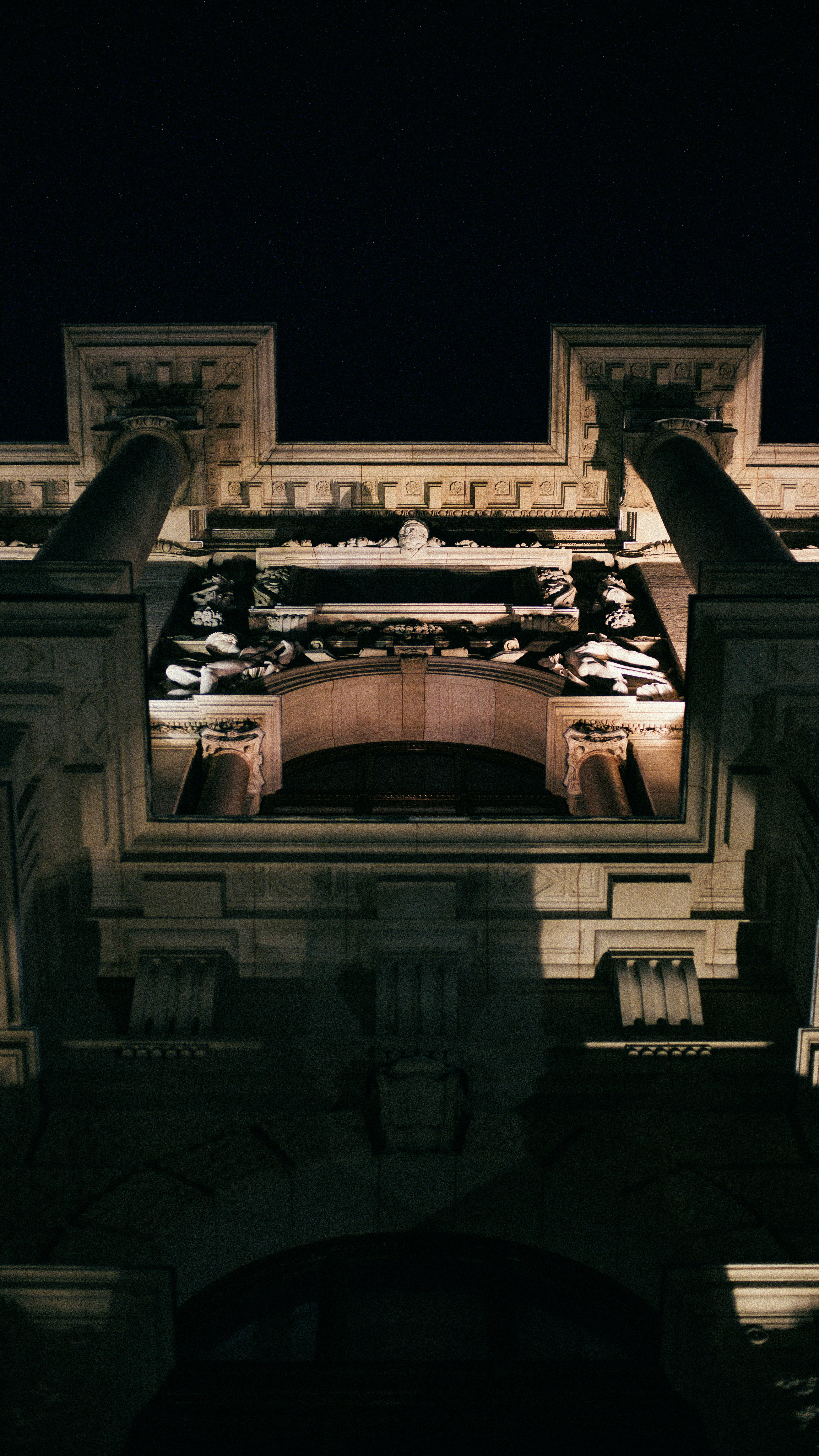 Architectural Elegance Under the Night Sky