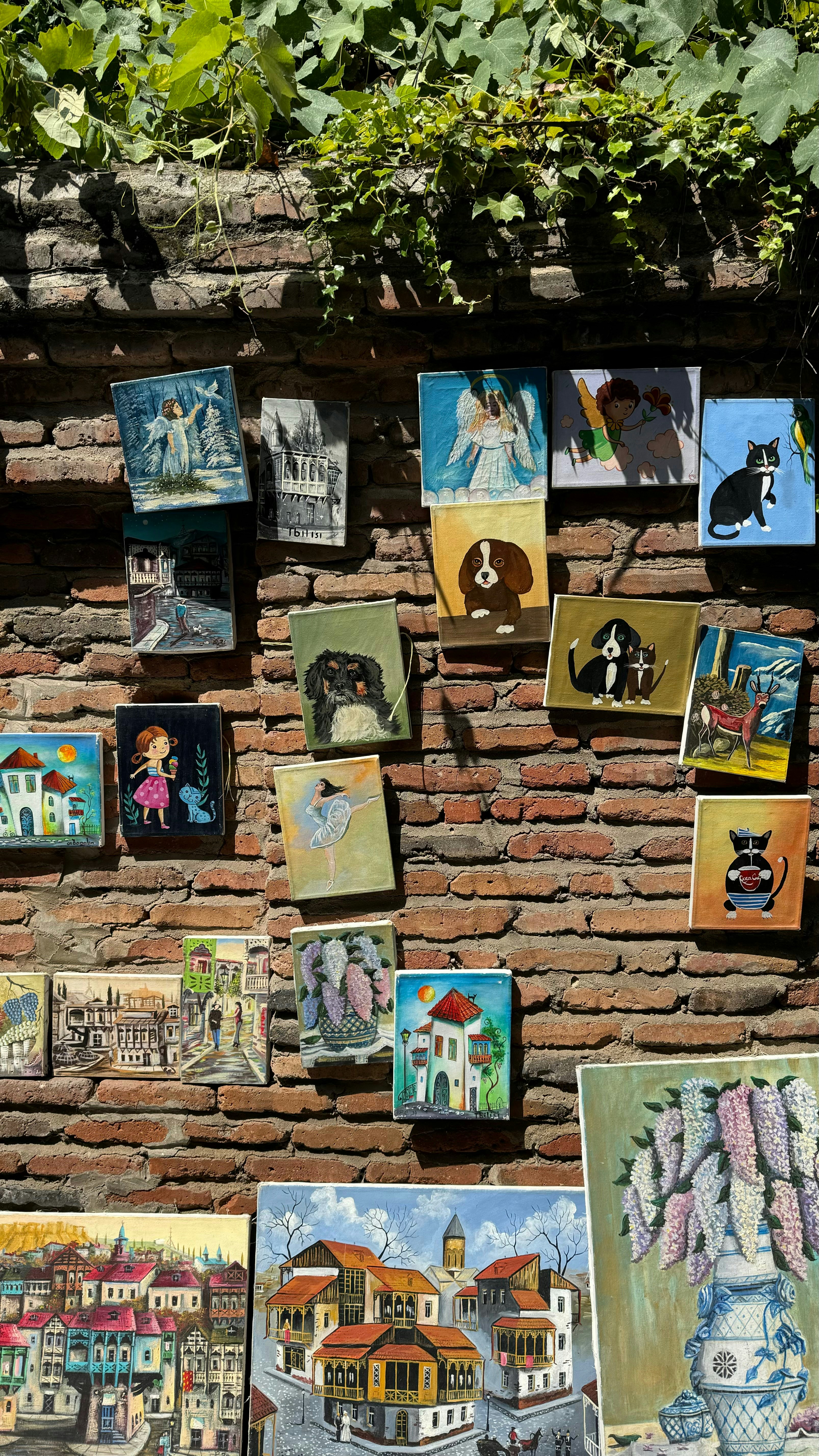 Artistry on Brick: A Mosaic of Imagination