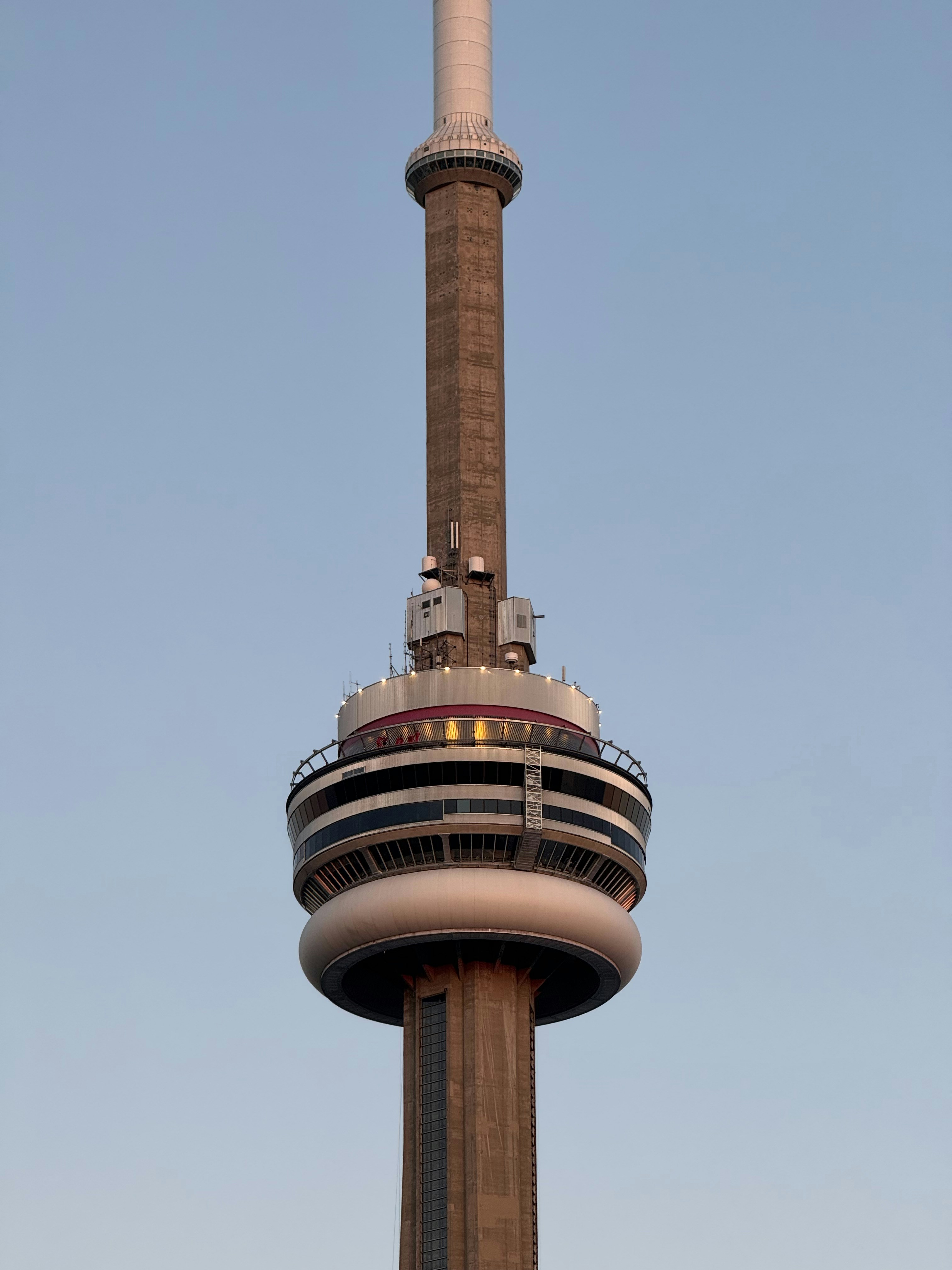 CN Tower | The cn tower against a clear blue sky