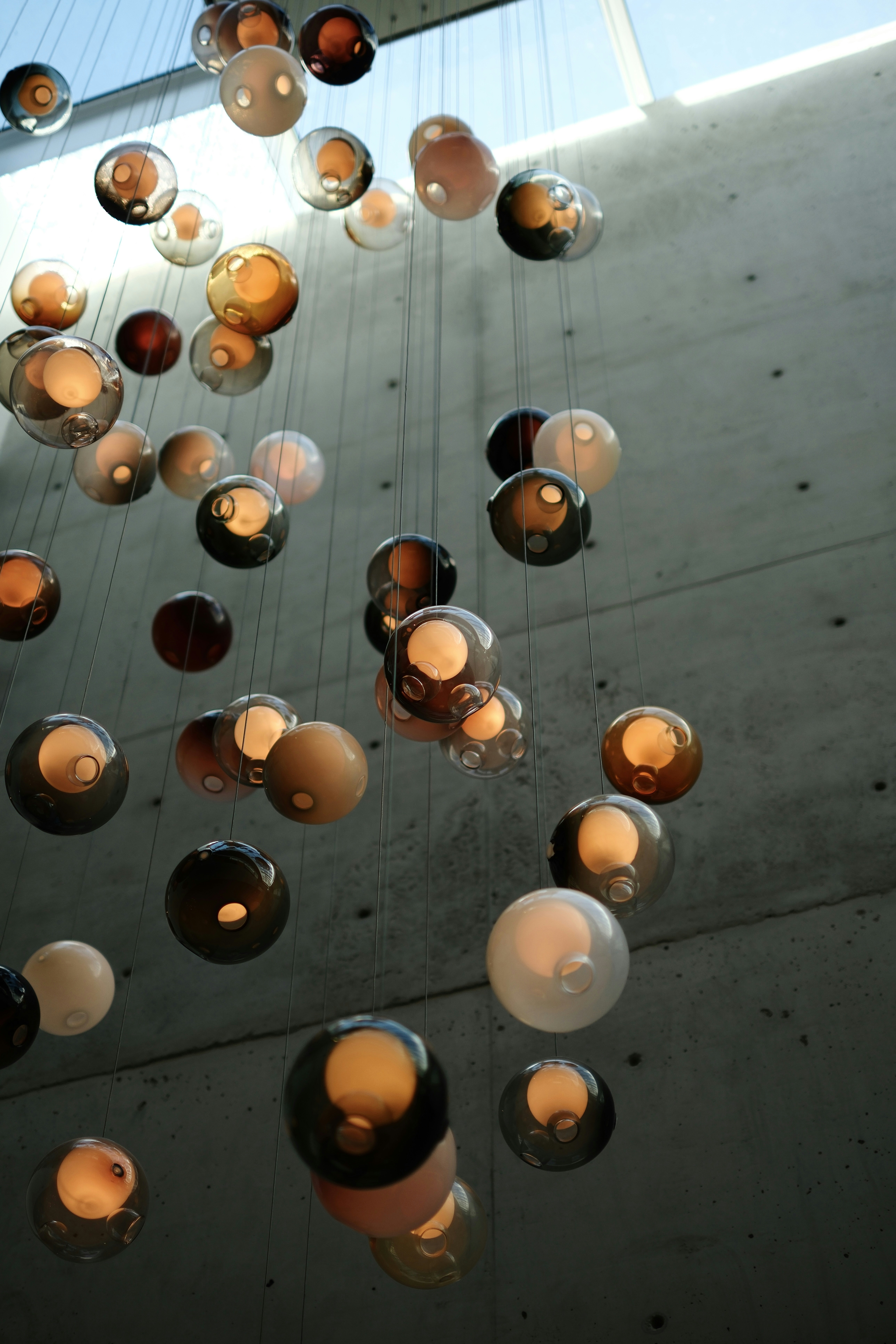 Luminous Orbs: A Dance of Light and Shadow