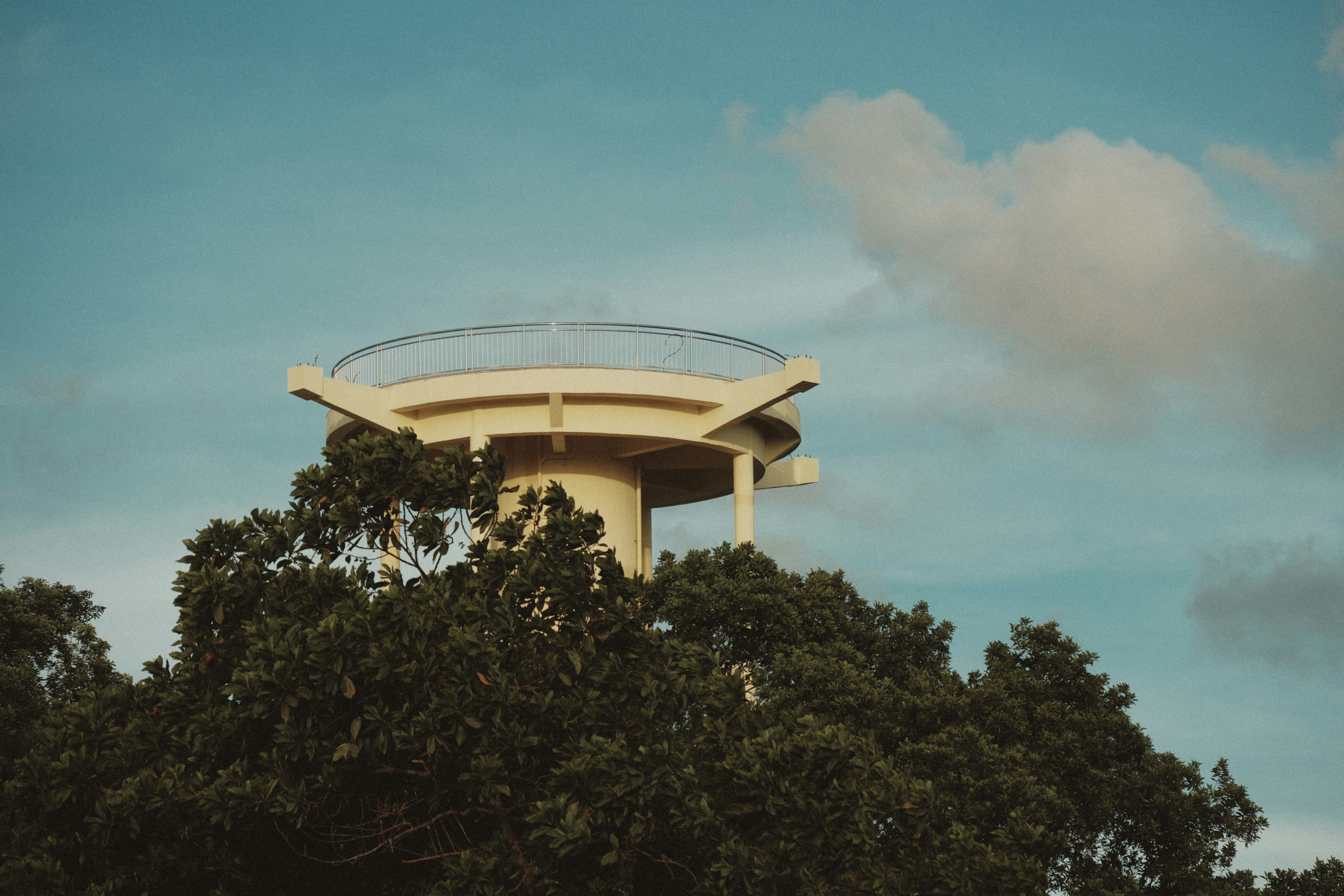 Elevated Oasis: A Towering Retreat Amidst Nature