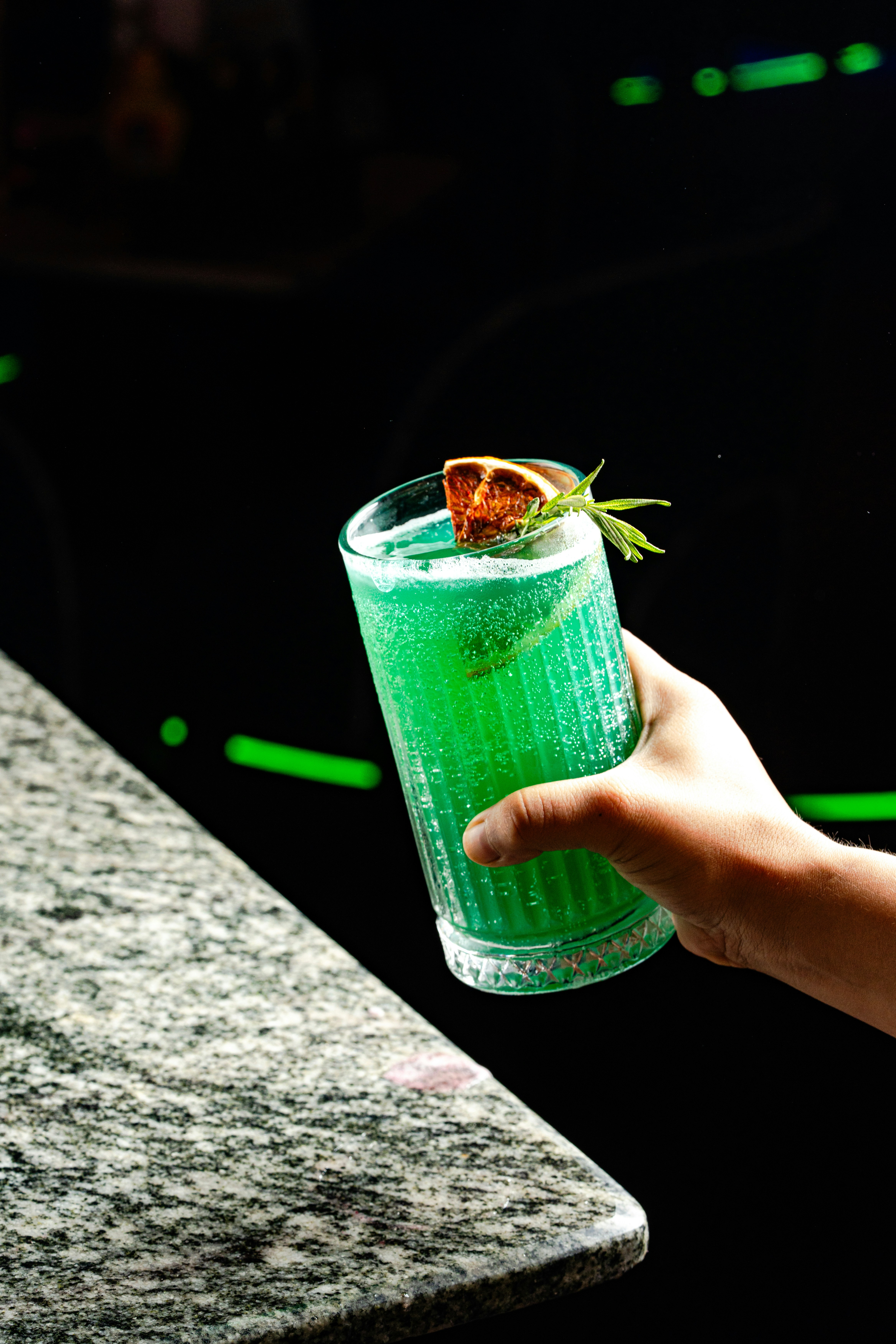 Emerald Elixir: A Refreshing Toast