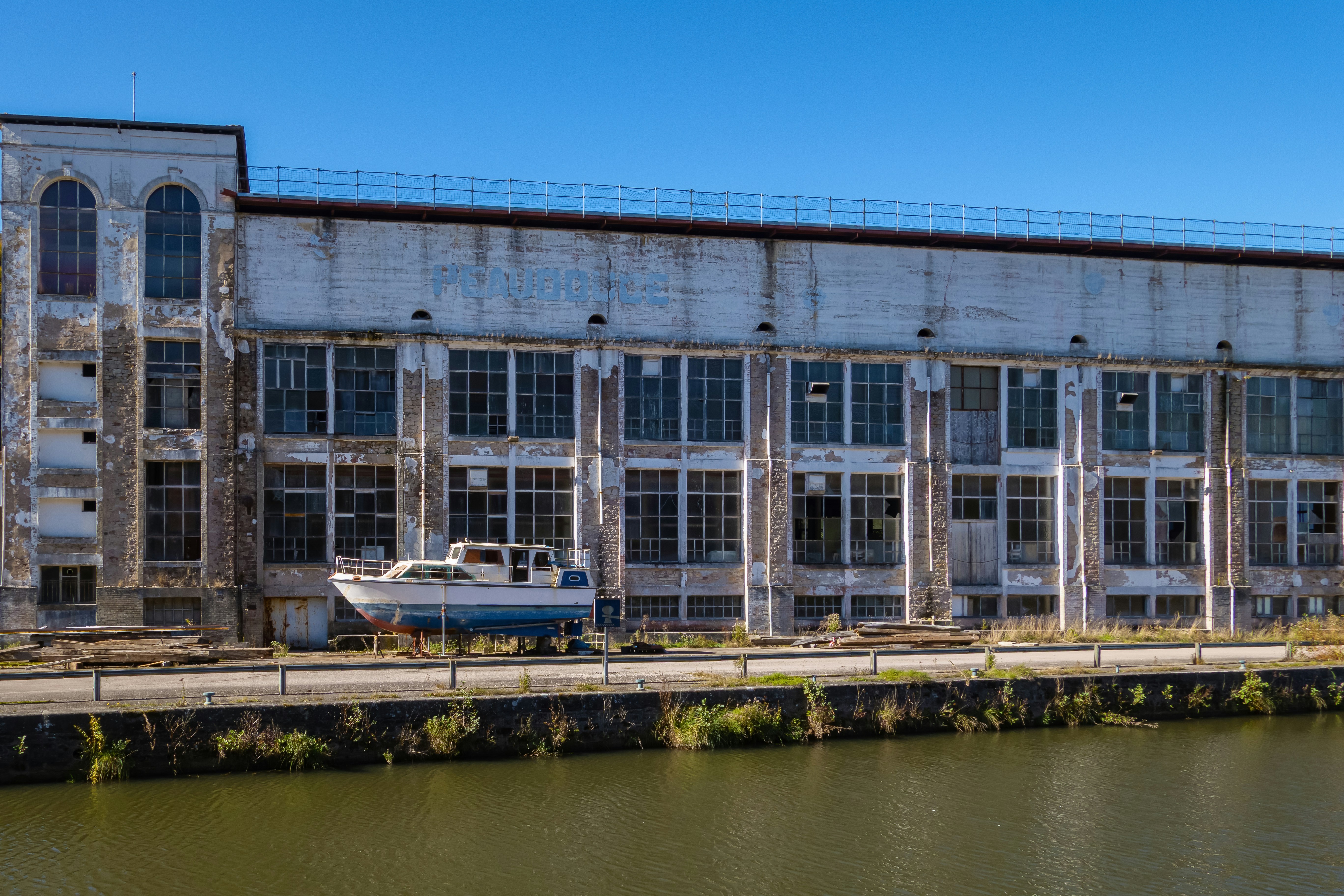 Echoes of Industry: A Vessel's Rest