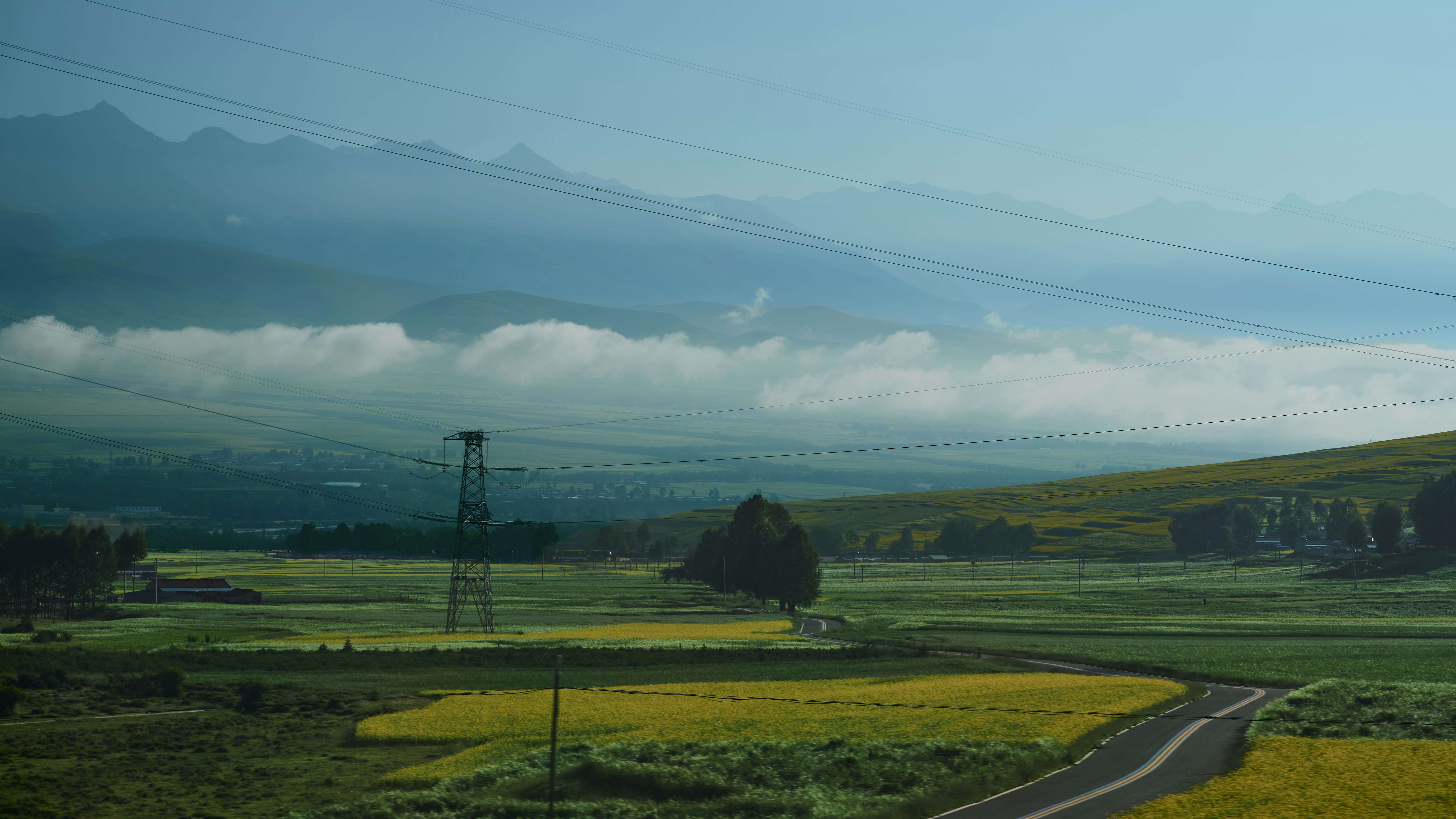 Whispers of the Horizon: A Serene Landscape