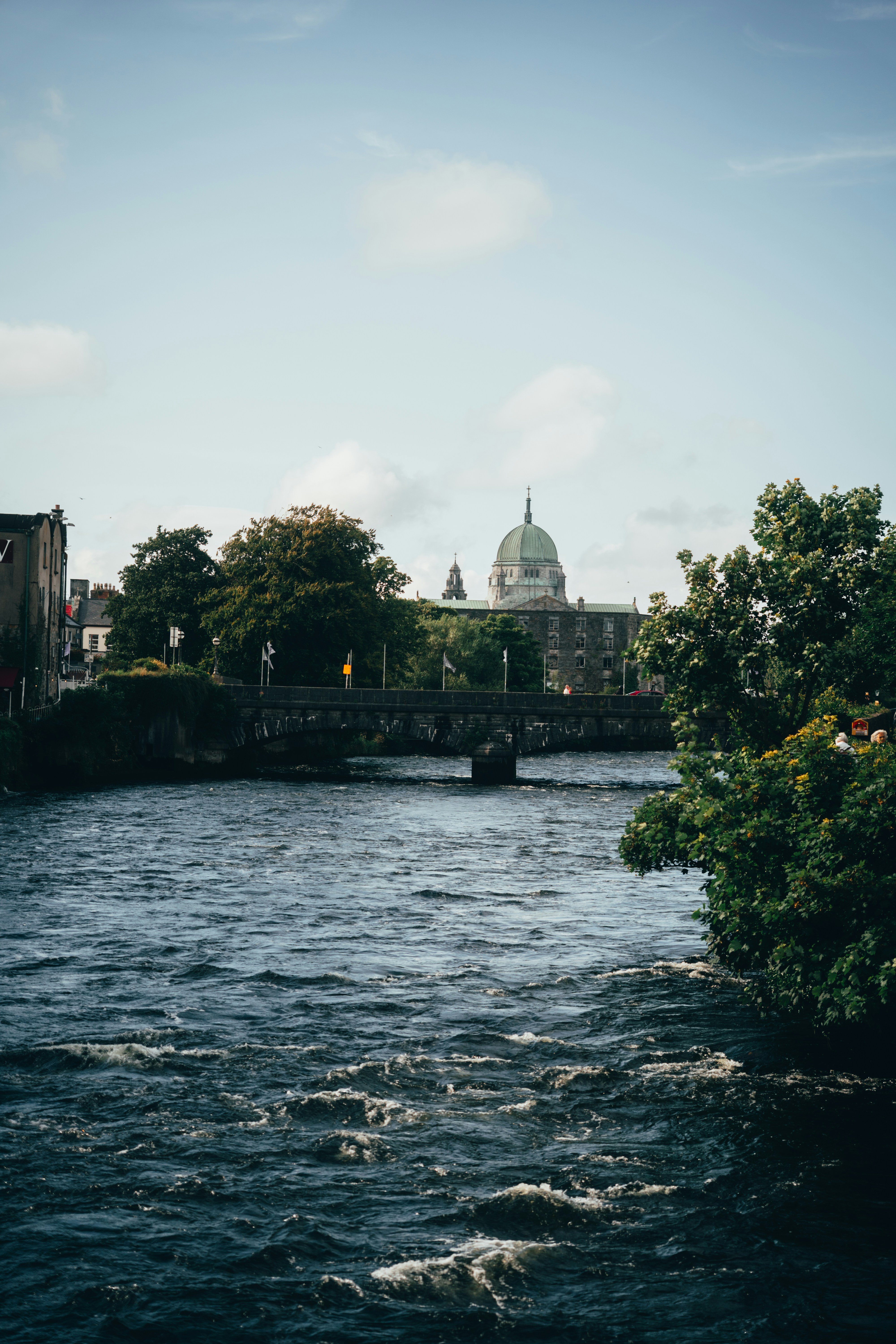 Whispers of the River: A Glimpse of Urban Serenity