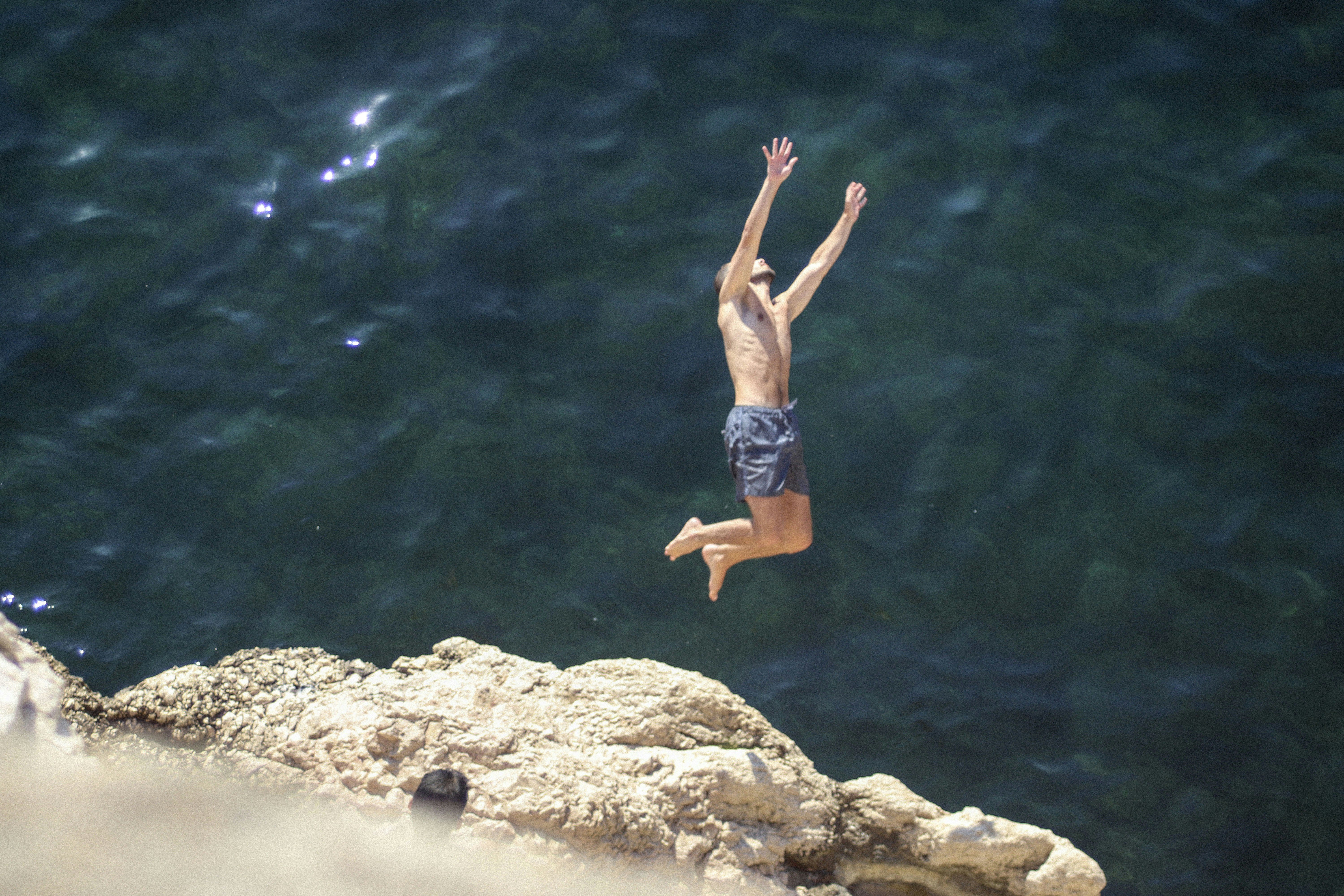 Leap into the Abyss: A Moment of Freedom