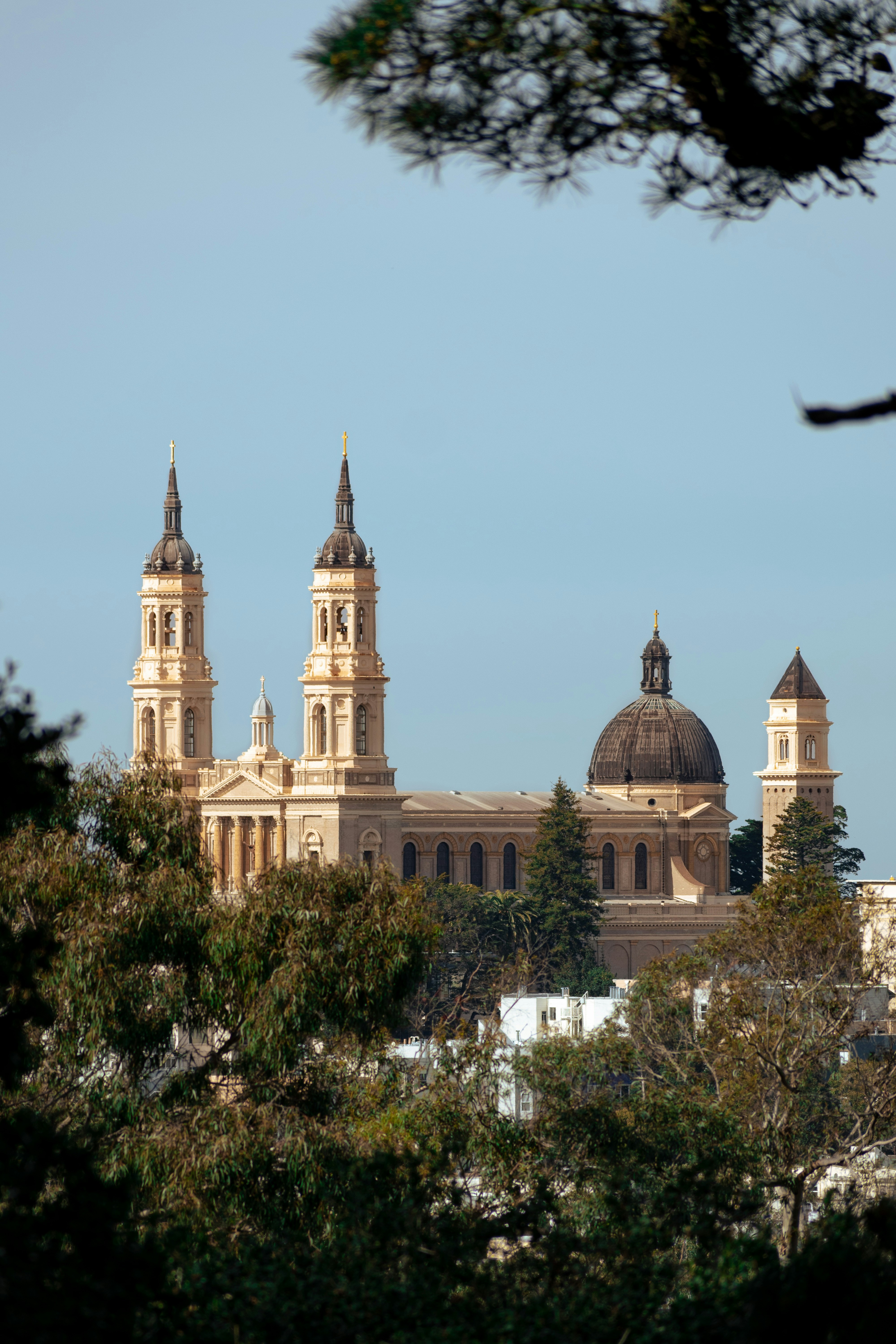 St. Ignatius Church in San Francisco | Ornate cathedral with twin spires and dome