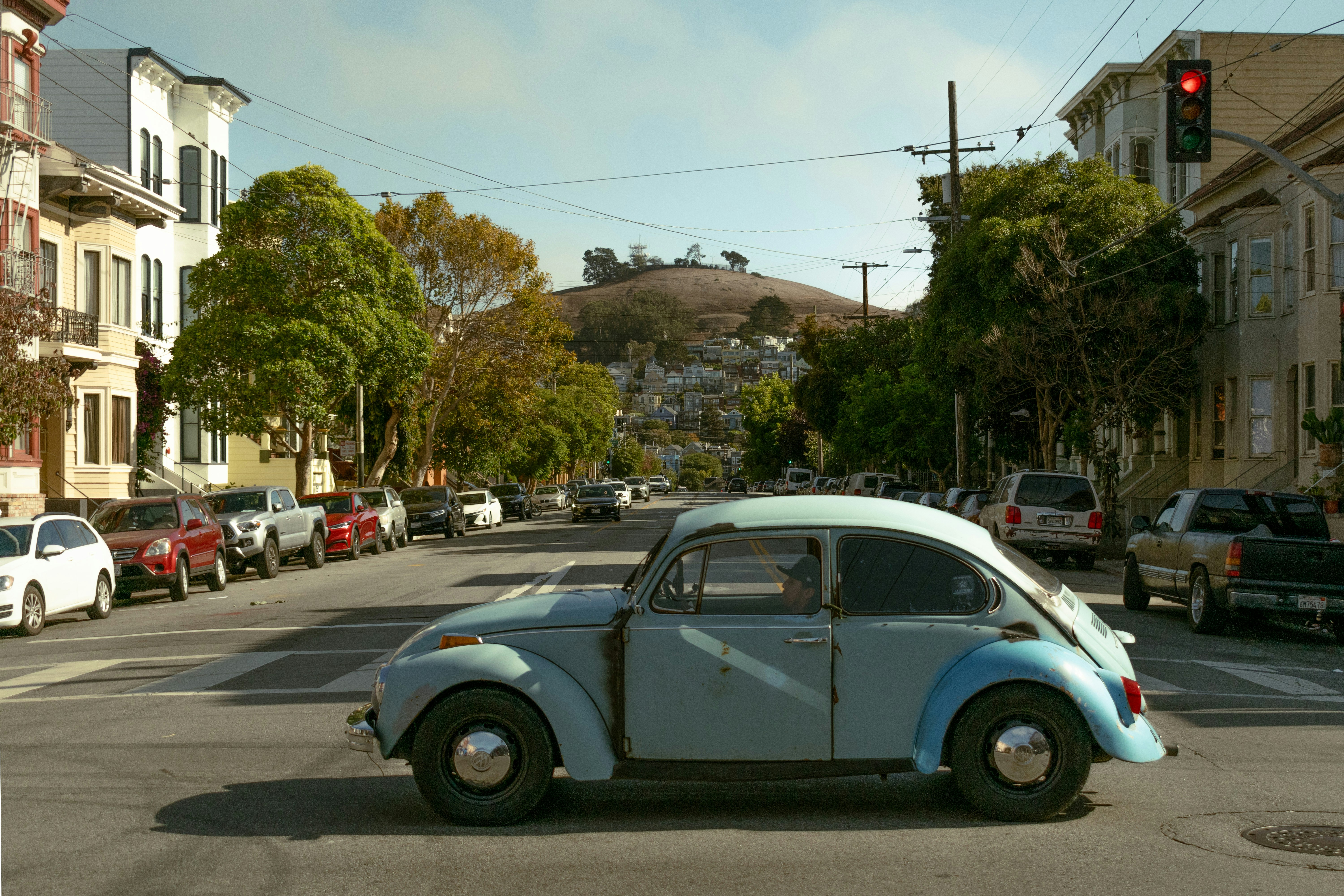Vintage Charm on Urban Streets