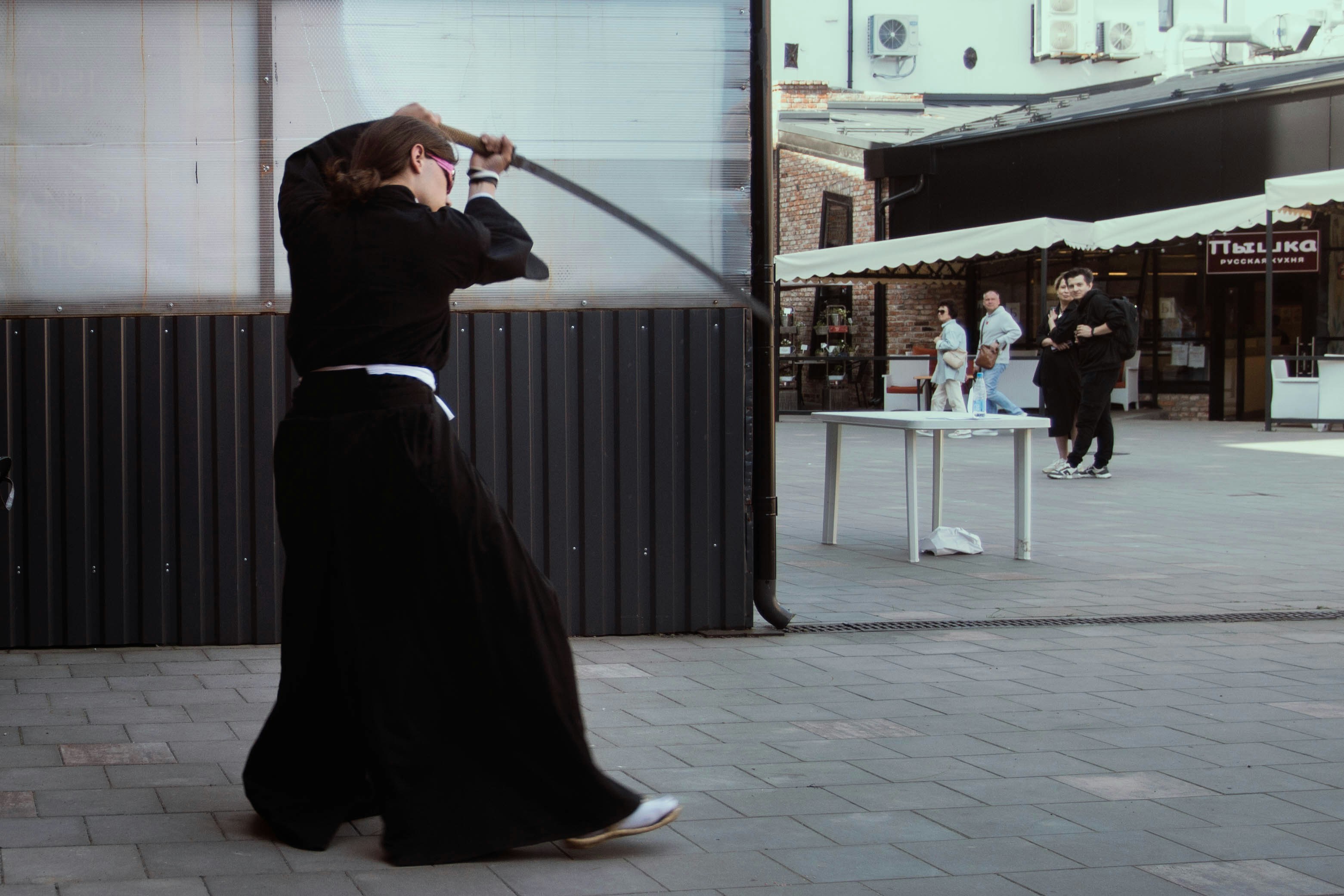 The Art of Precision: A Modern Samurai's Dance
