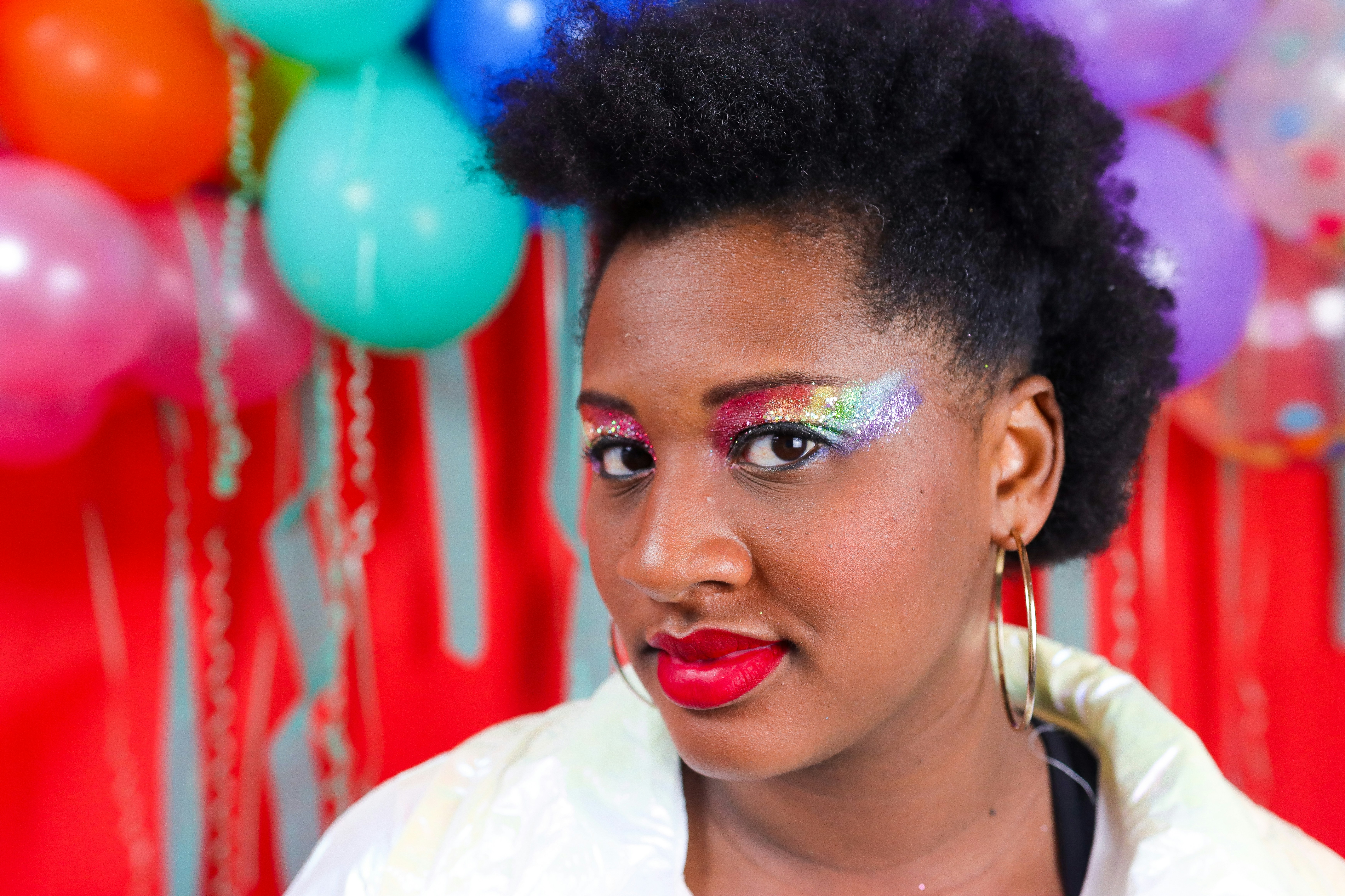 Vibrant Celebration: A Portrait of Joy