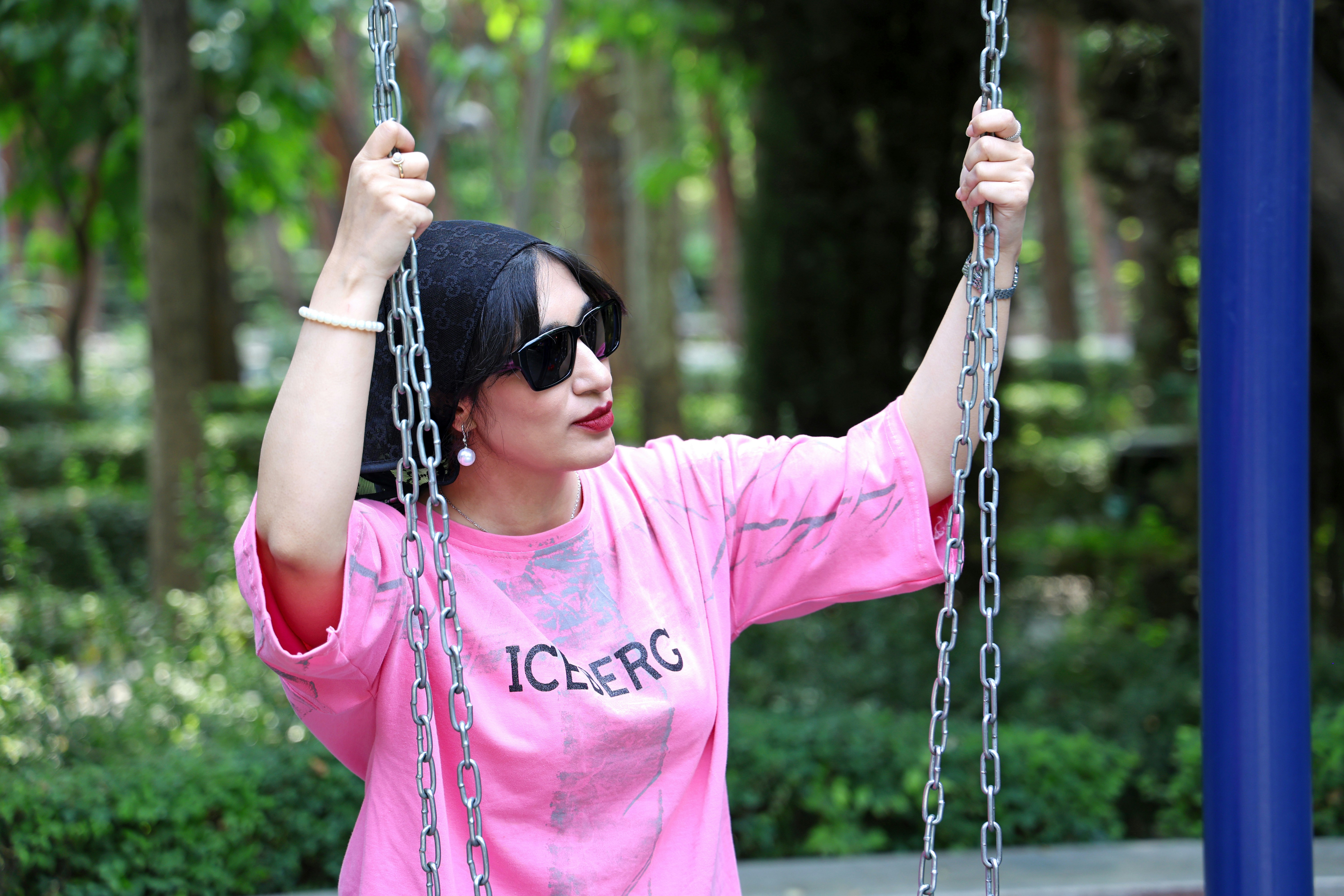 Swinging in Serenity: A Moment of Reflection