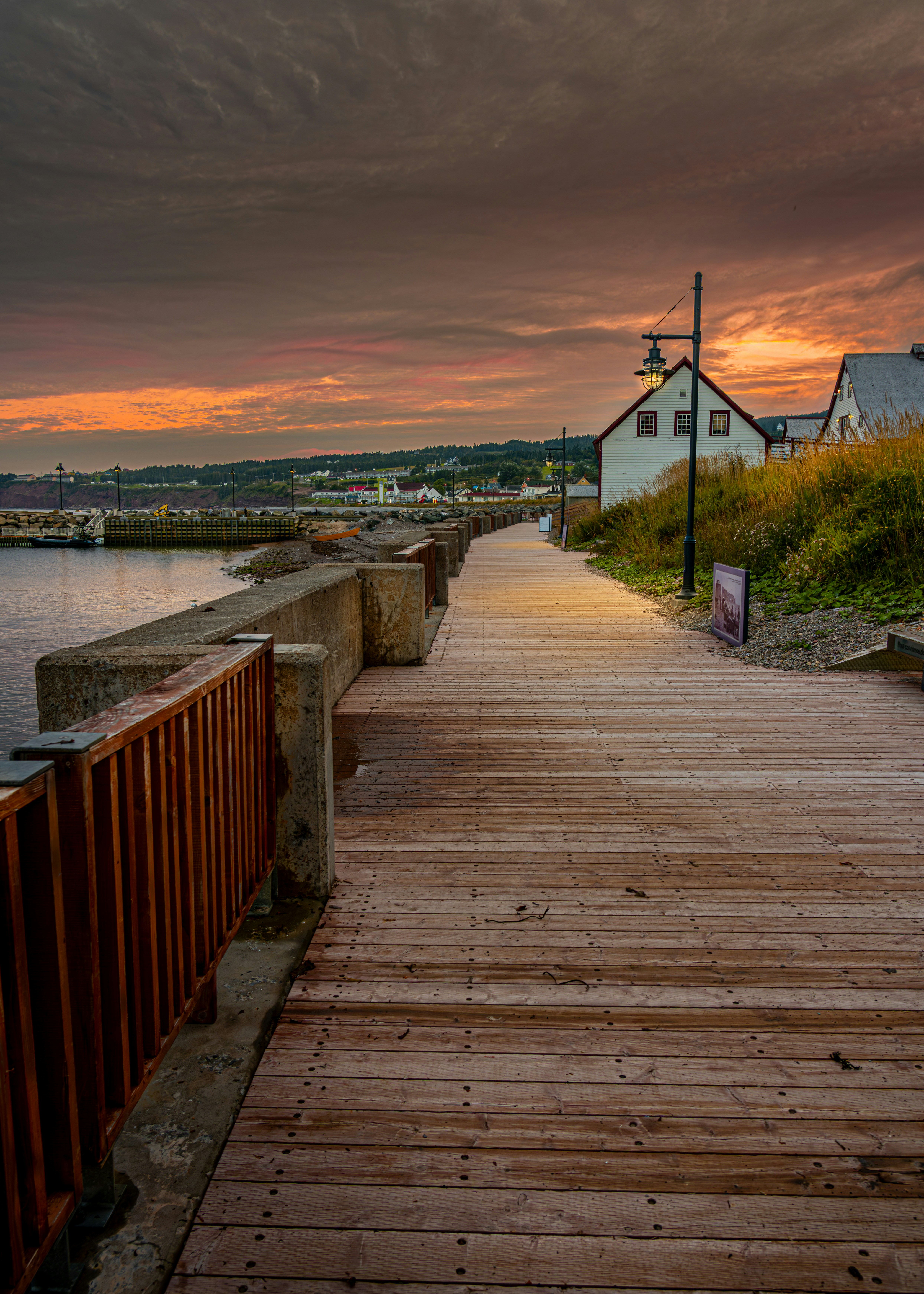 Twilight Serenity by the Waterfront