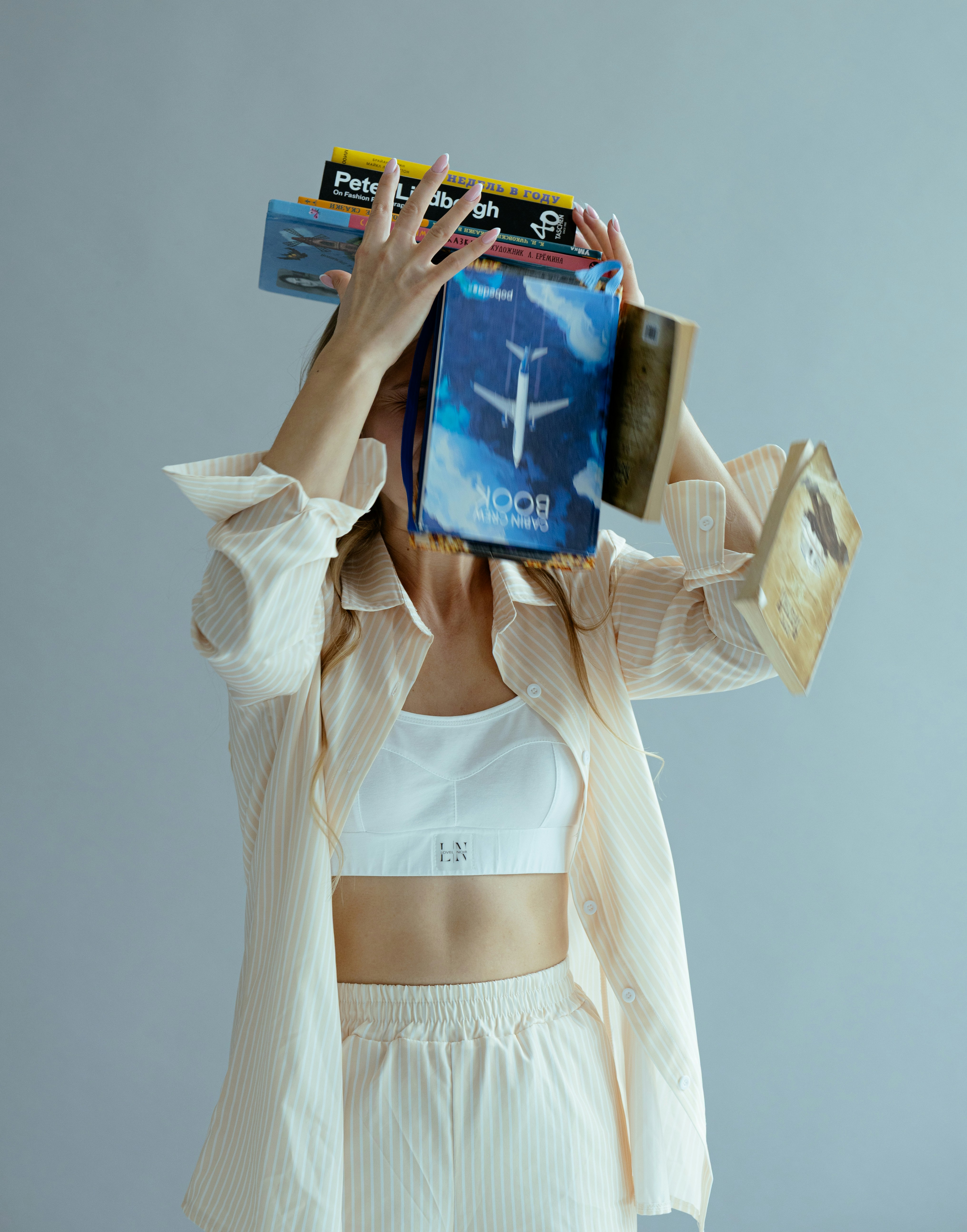 Books in Flight: A Playful Exploration of Imagination