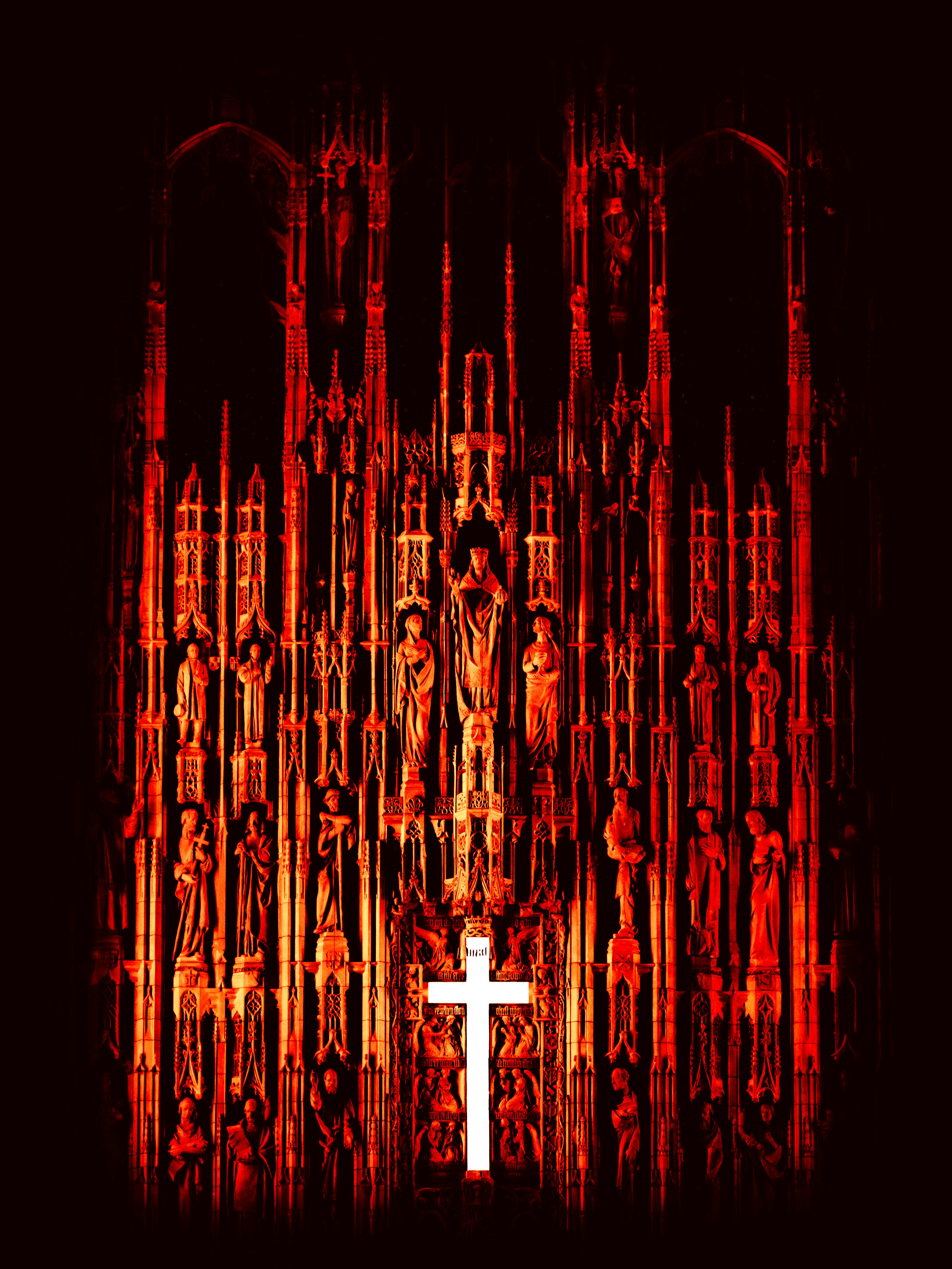 Illuminated Reverence: The Gothic Altar of Light