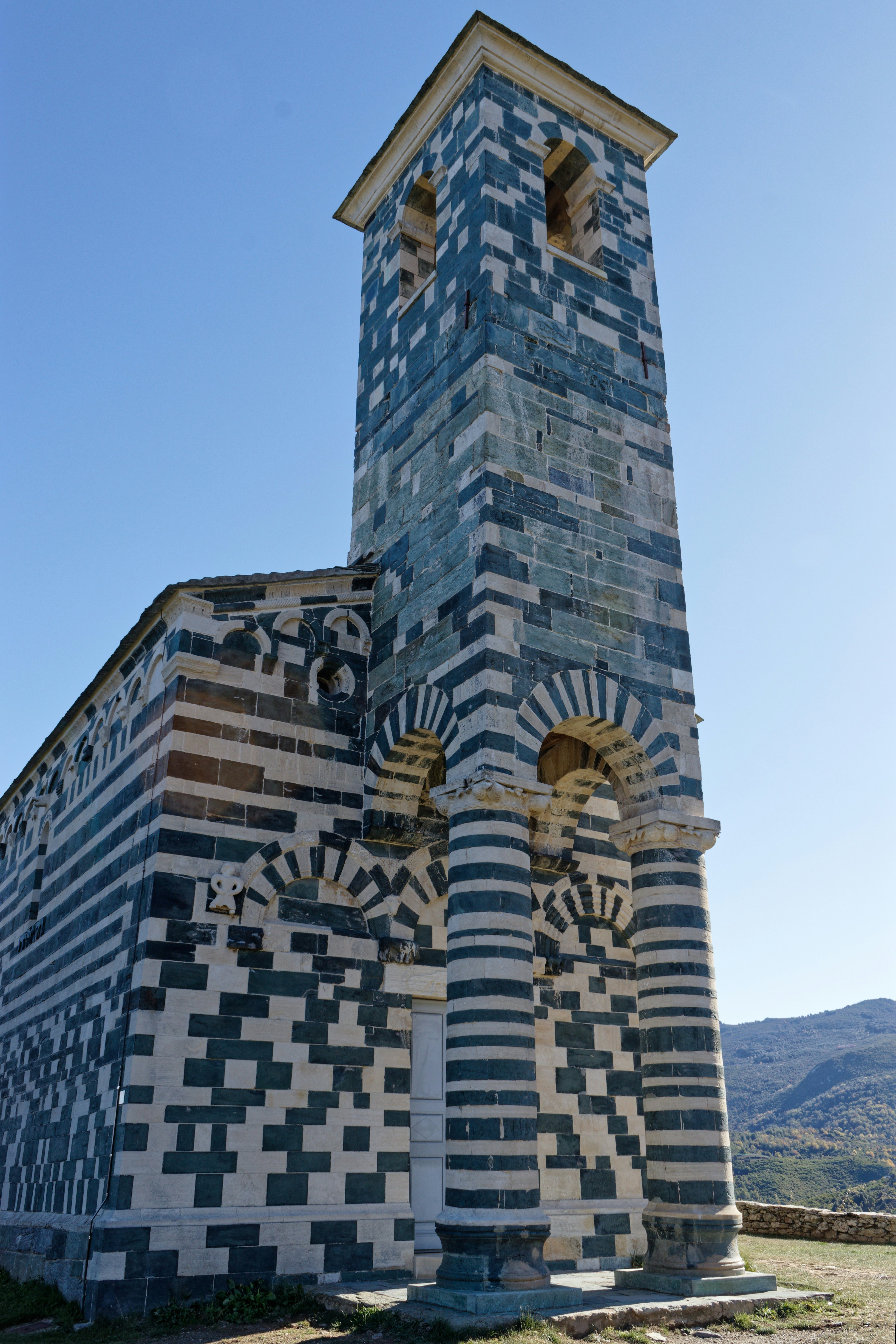 Stripes of History: The Architectural Marvel of the Ancient Church