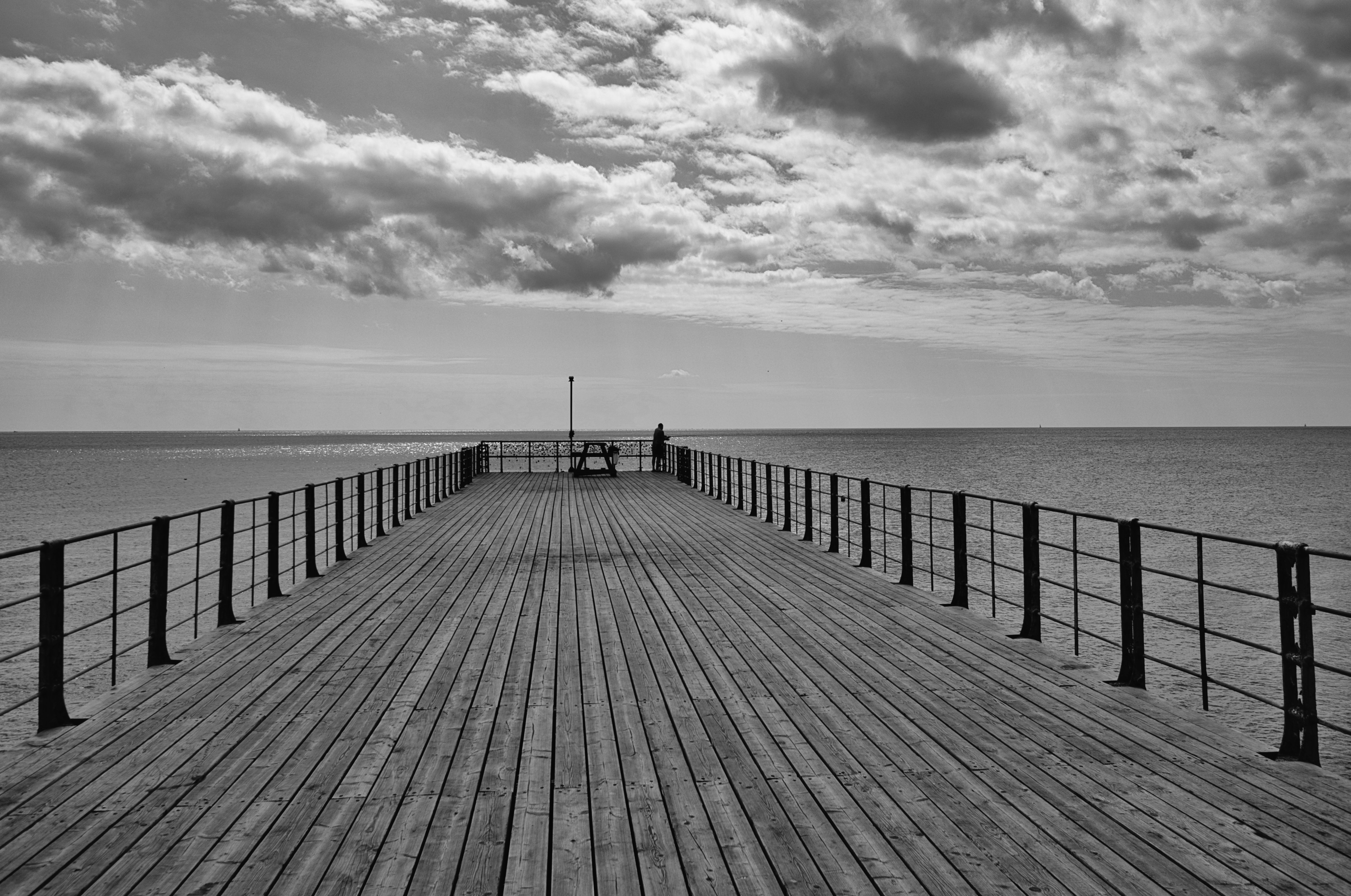 Solitude on the Seaside Plank
