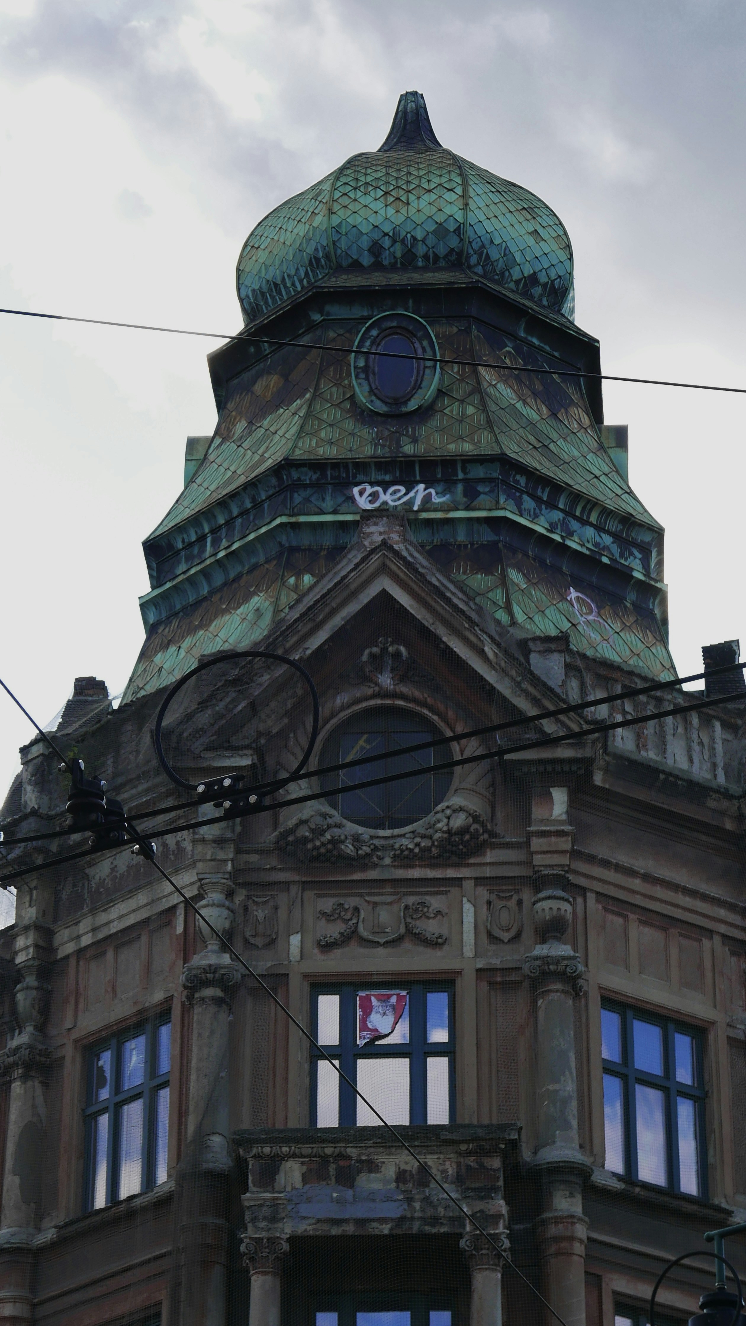 Whispers of Time: The Weathered Elegance of Urban Architecture