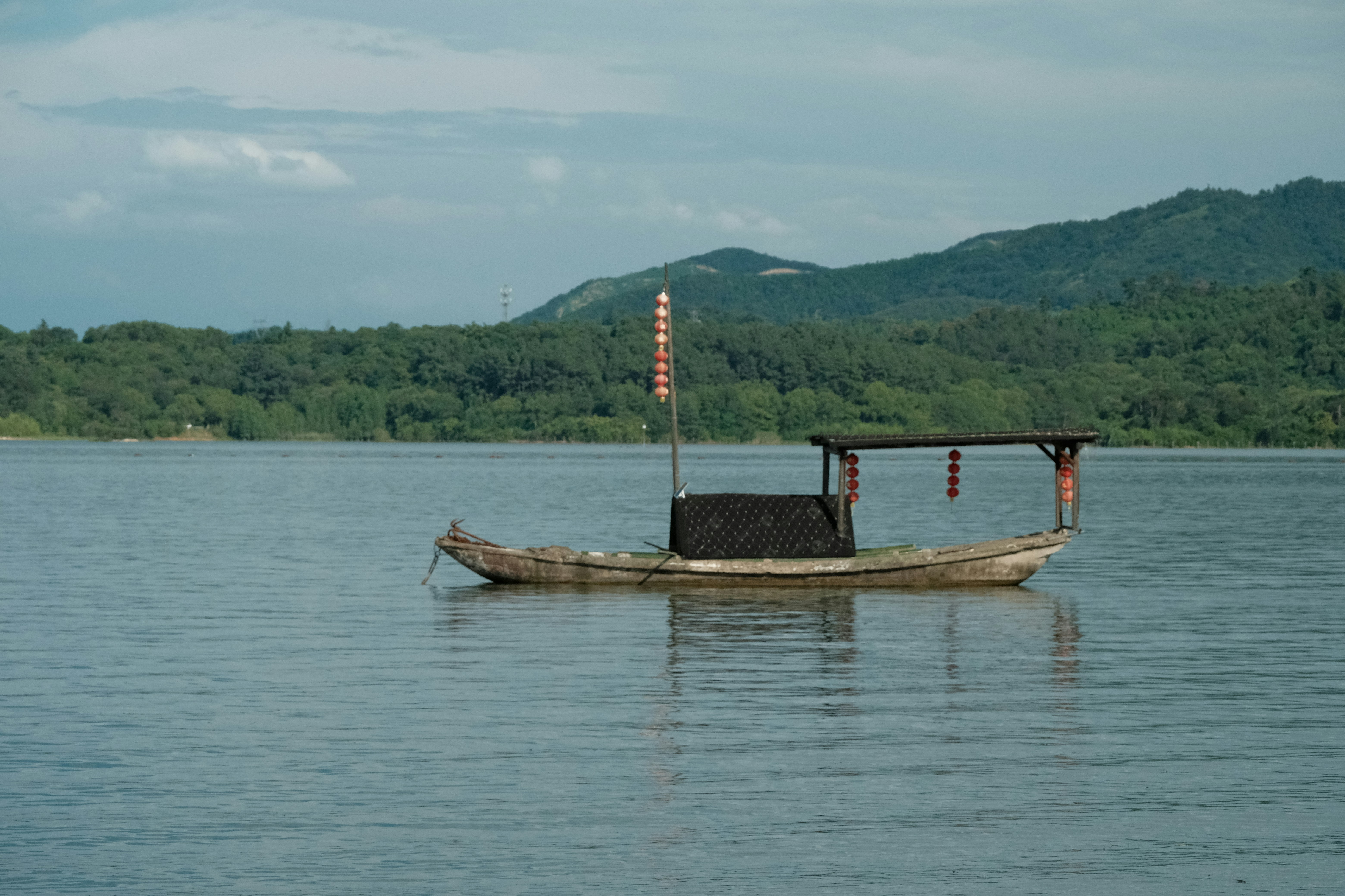 Serenity on Still Waters: A Fisherman's Haven