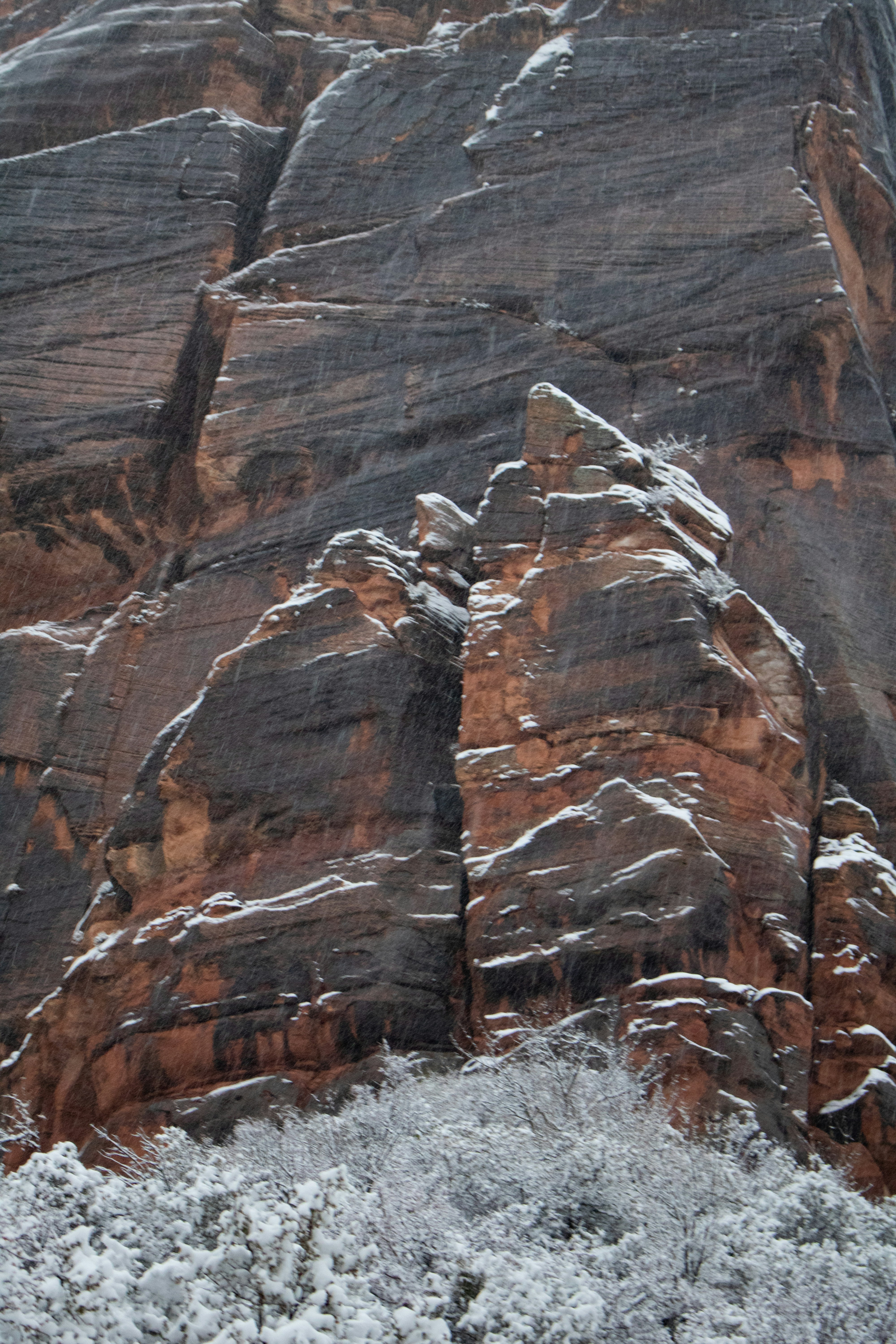 Whispers of Winter on Ancient Stone