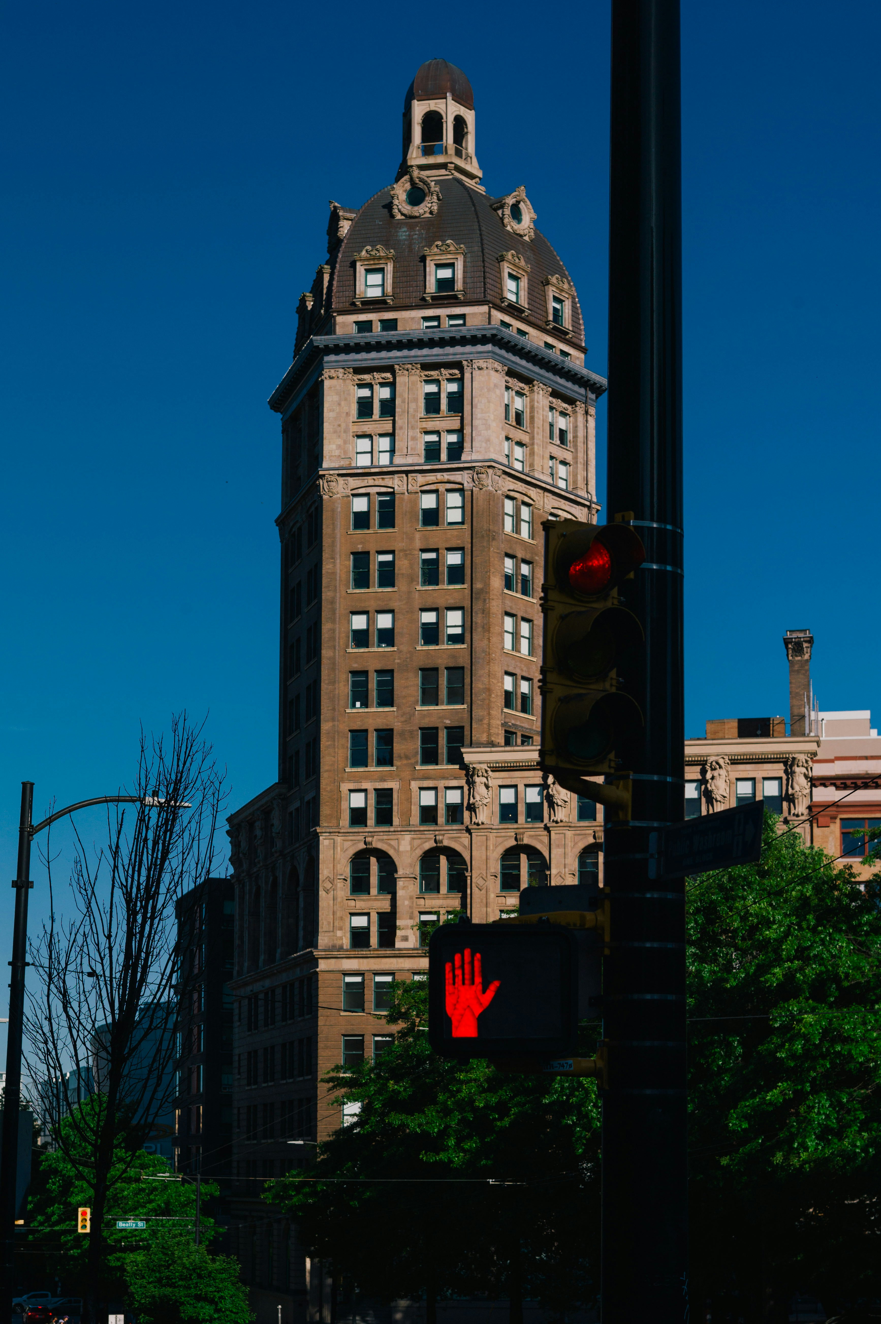 Urban Sentinel: A Glimpse into Architectural Grandeur