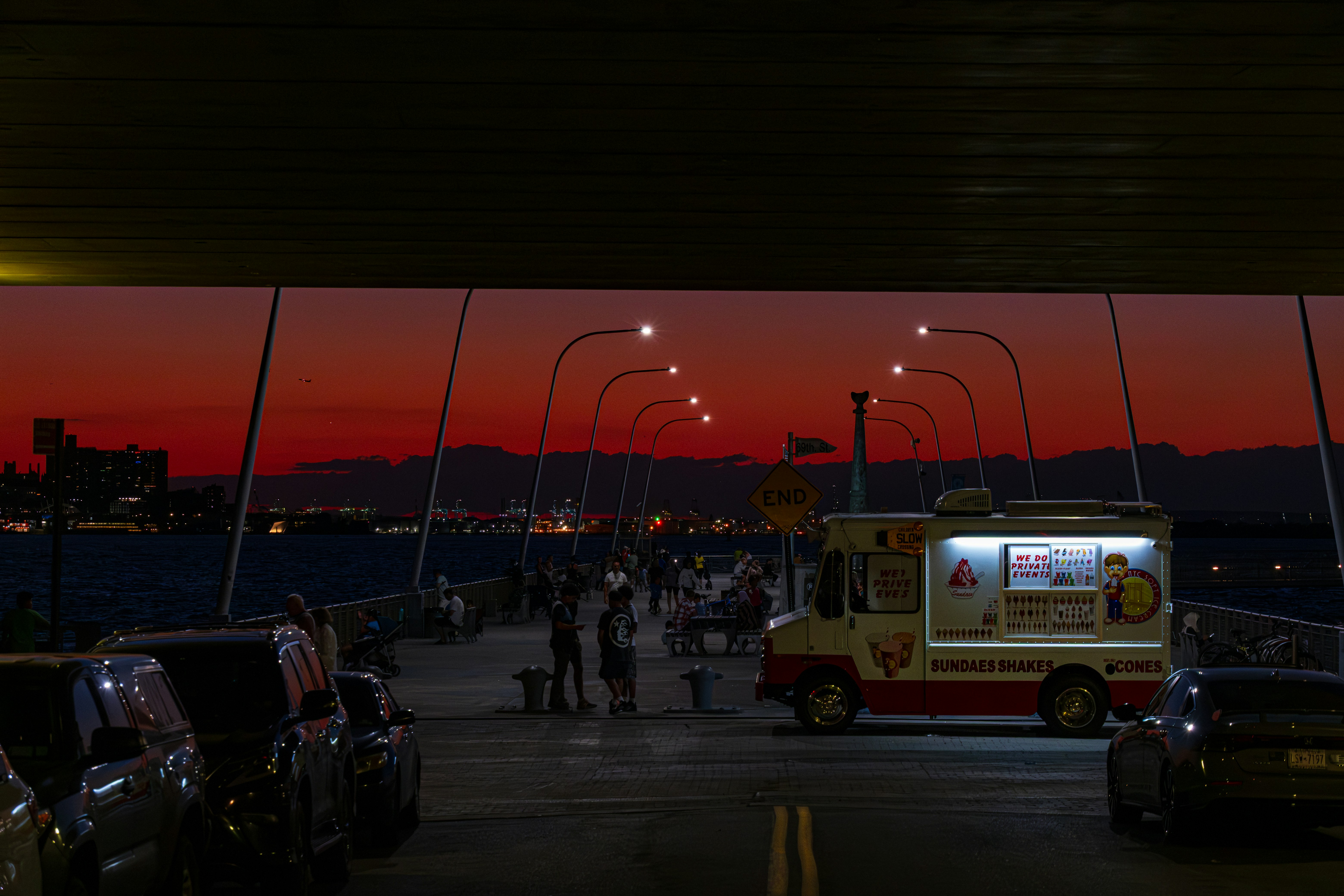 Twilight Whispers at the Pier