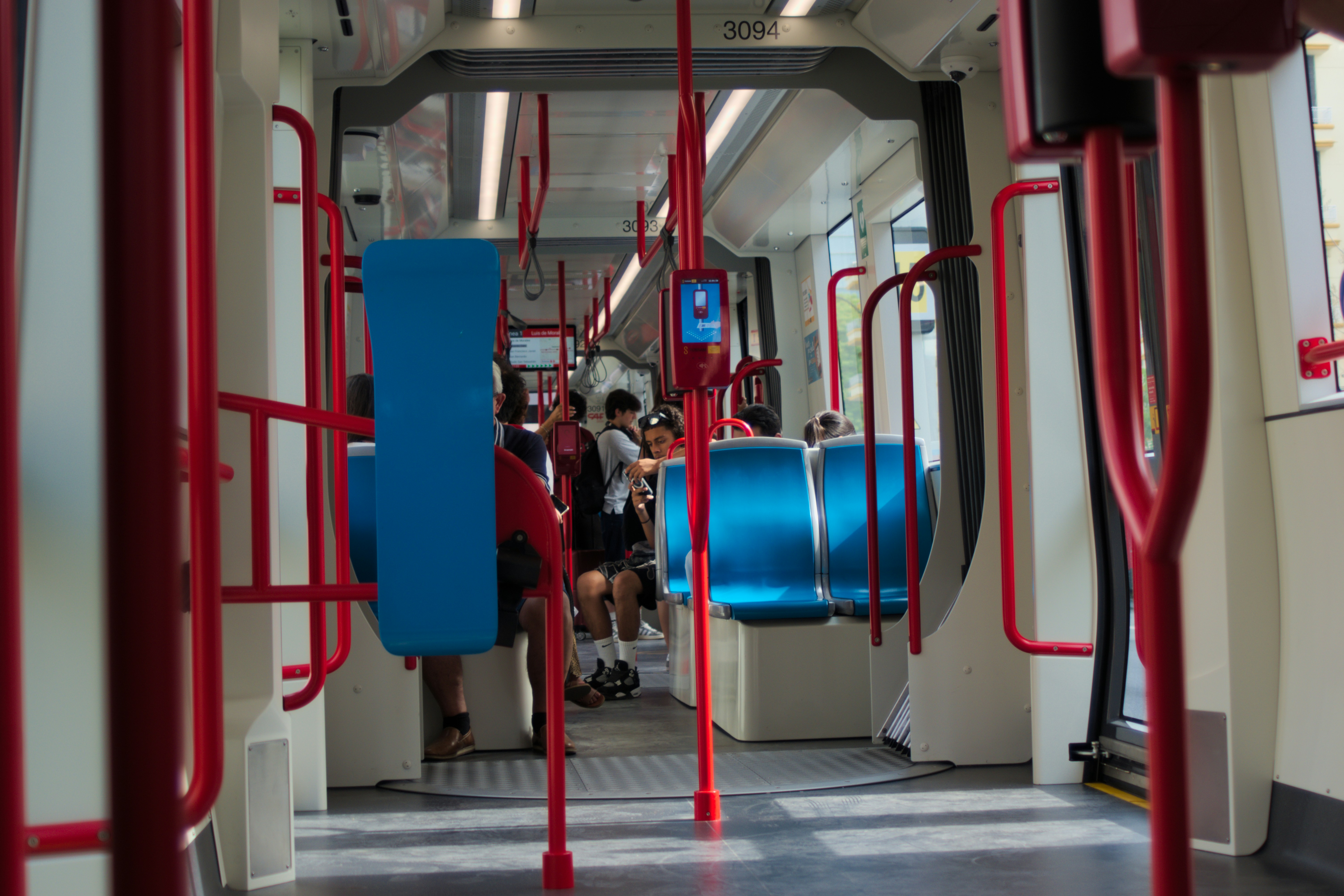 Urban Transit Vignettes: A Journey Through Color and Space