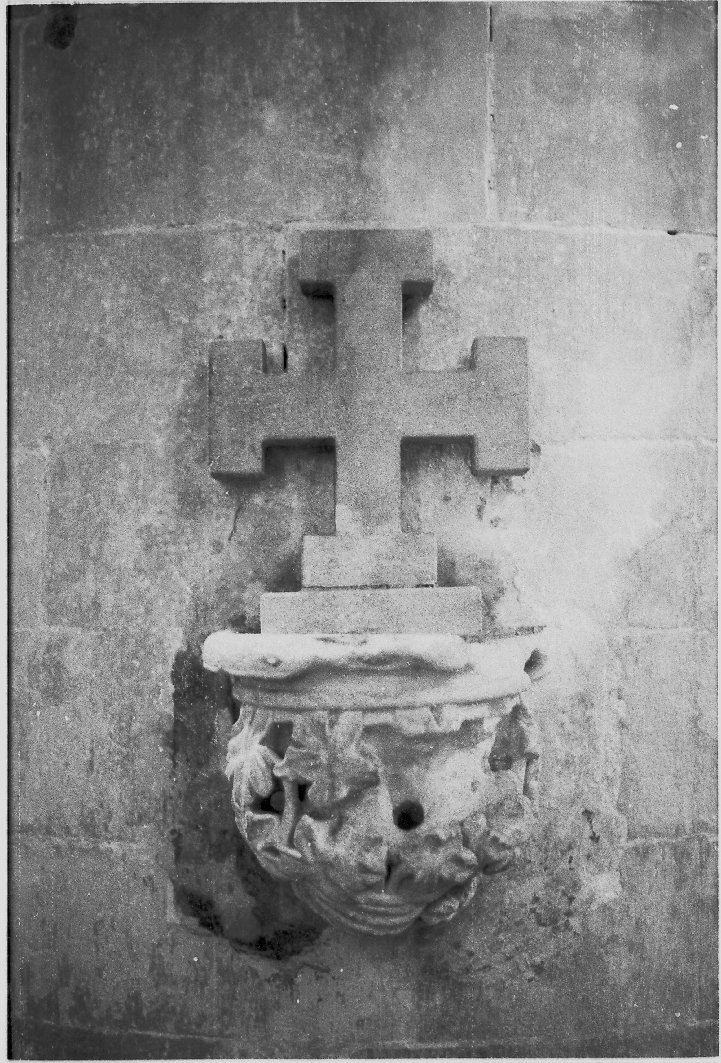 Silent Echoes of Stone: A Cross in Time