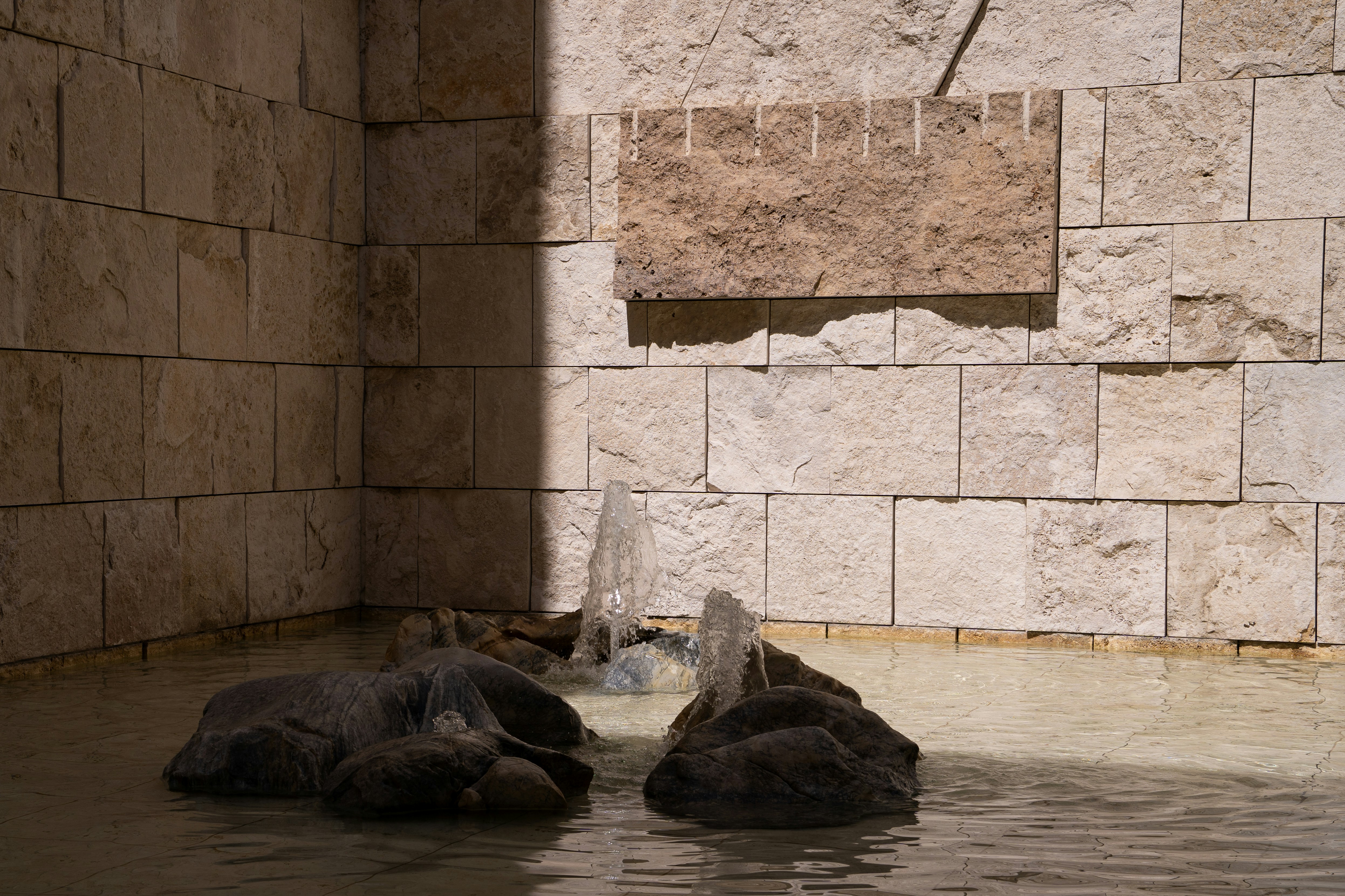 Whispers of Tranquility: A Serene Water Feature