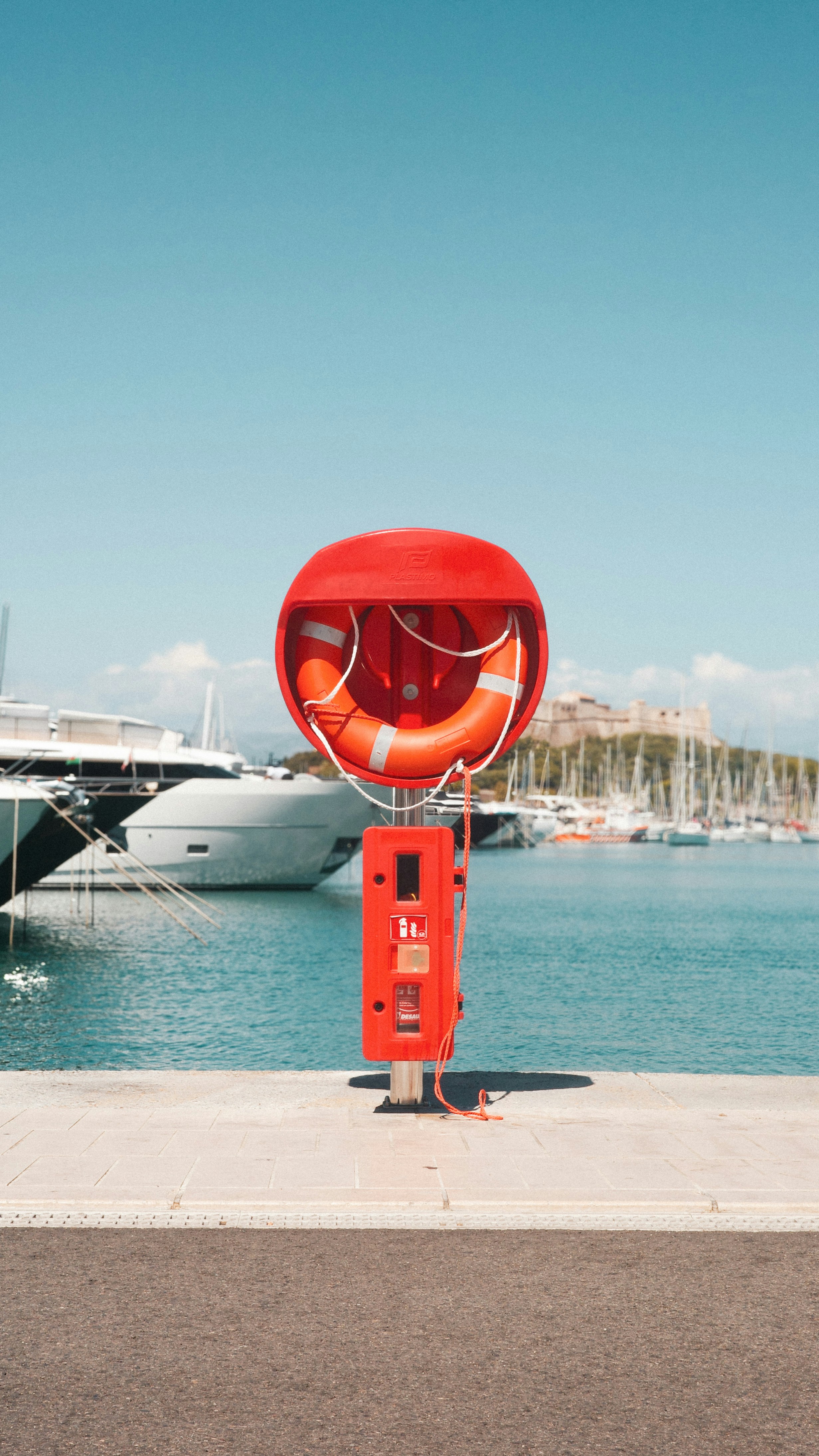 A Beacon of Safety by the Marina
