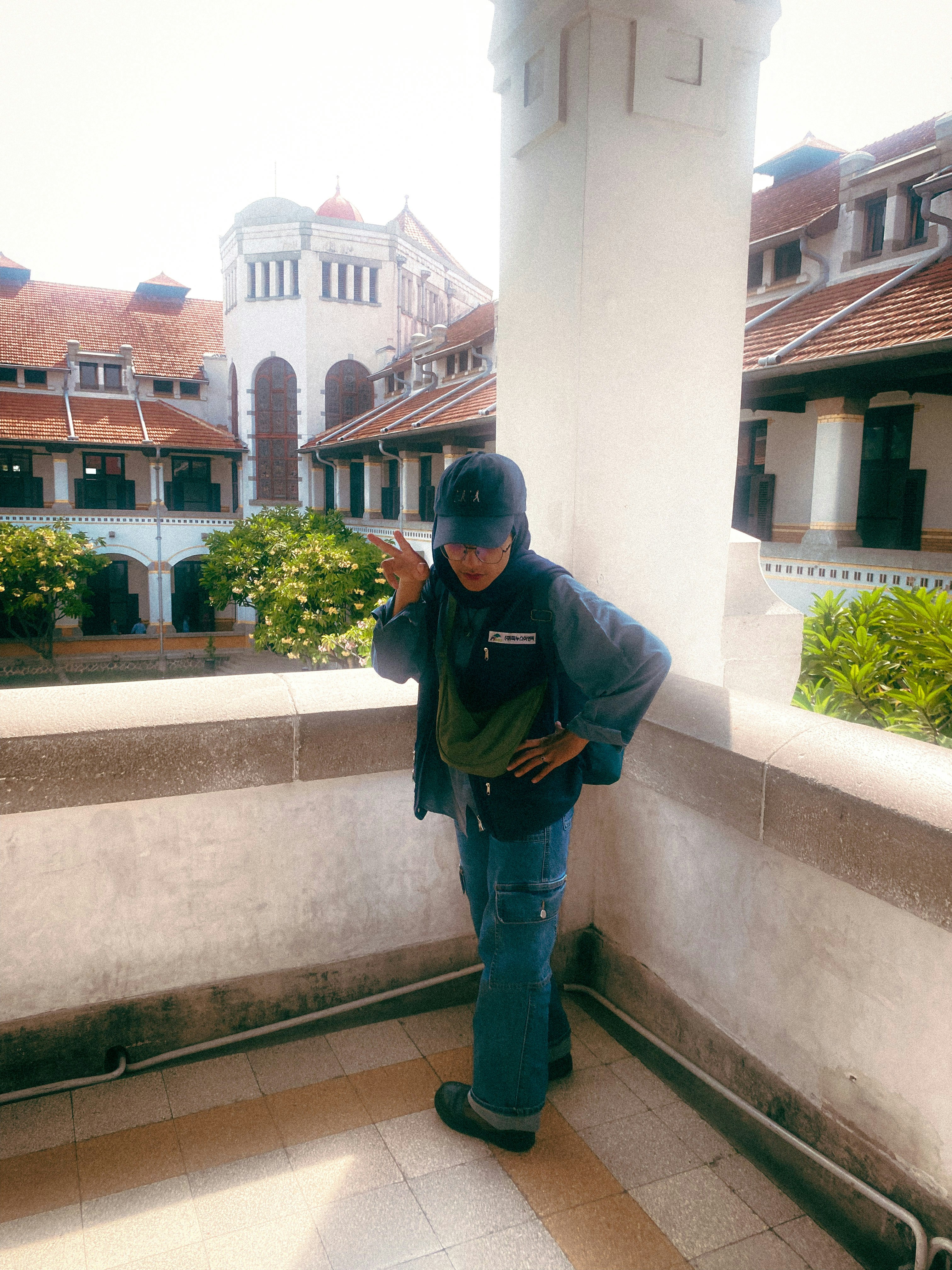 Whispers of Heritage: A Modern Muse Amidst Timeless Architecture