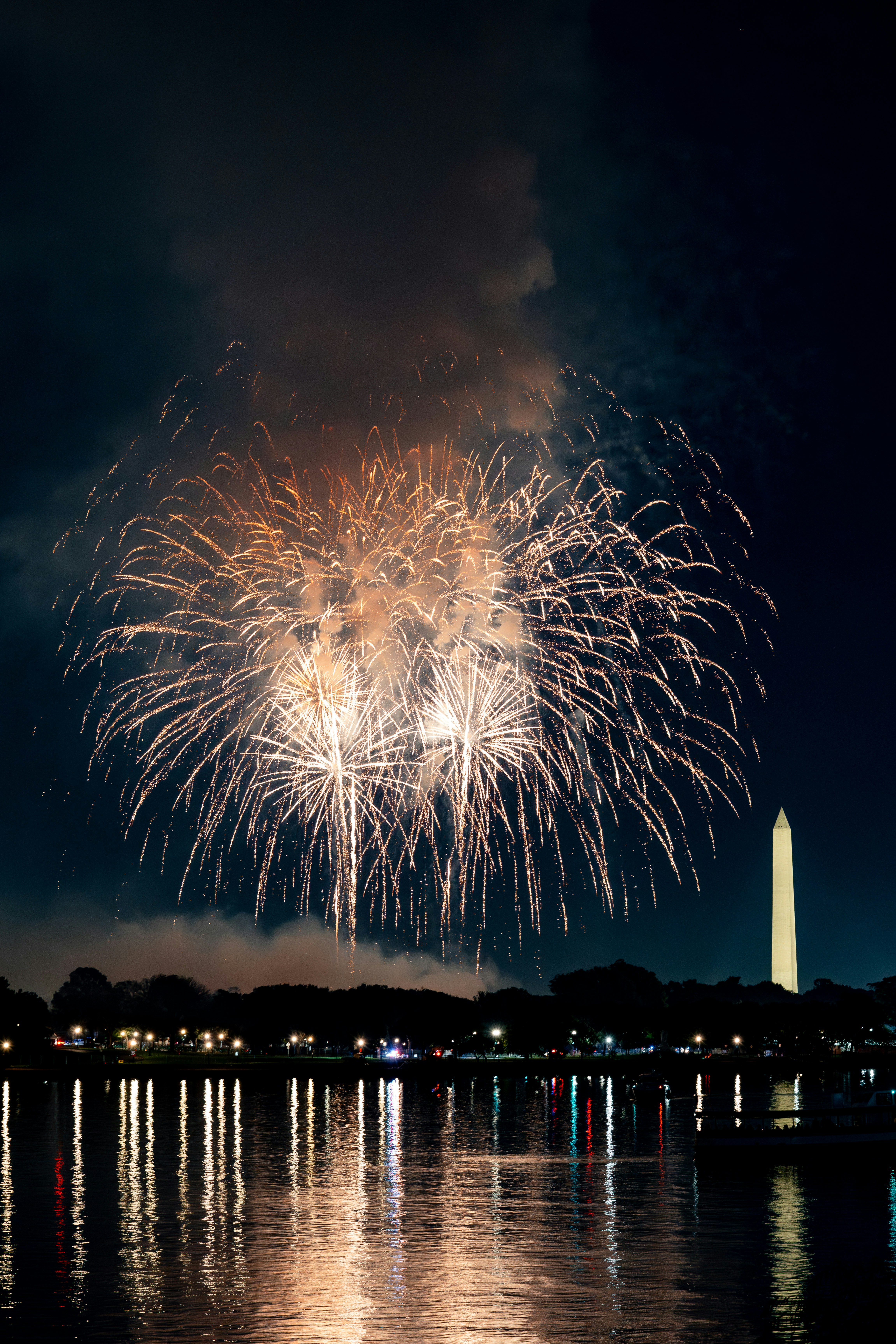Illuminated Echoes Over the Reflecting Pool